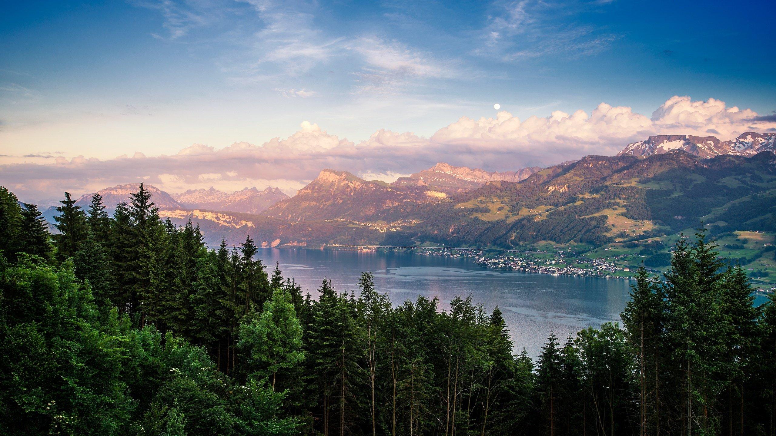 Mountain and Water Wallpapers - Top Free Mountain and Water Backgrounds ...