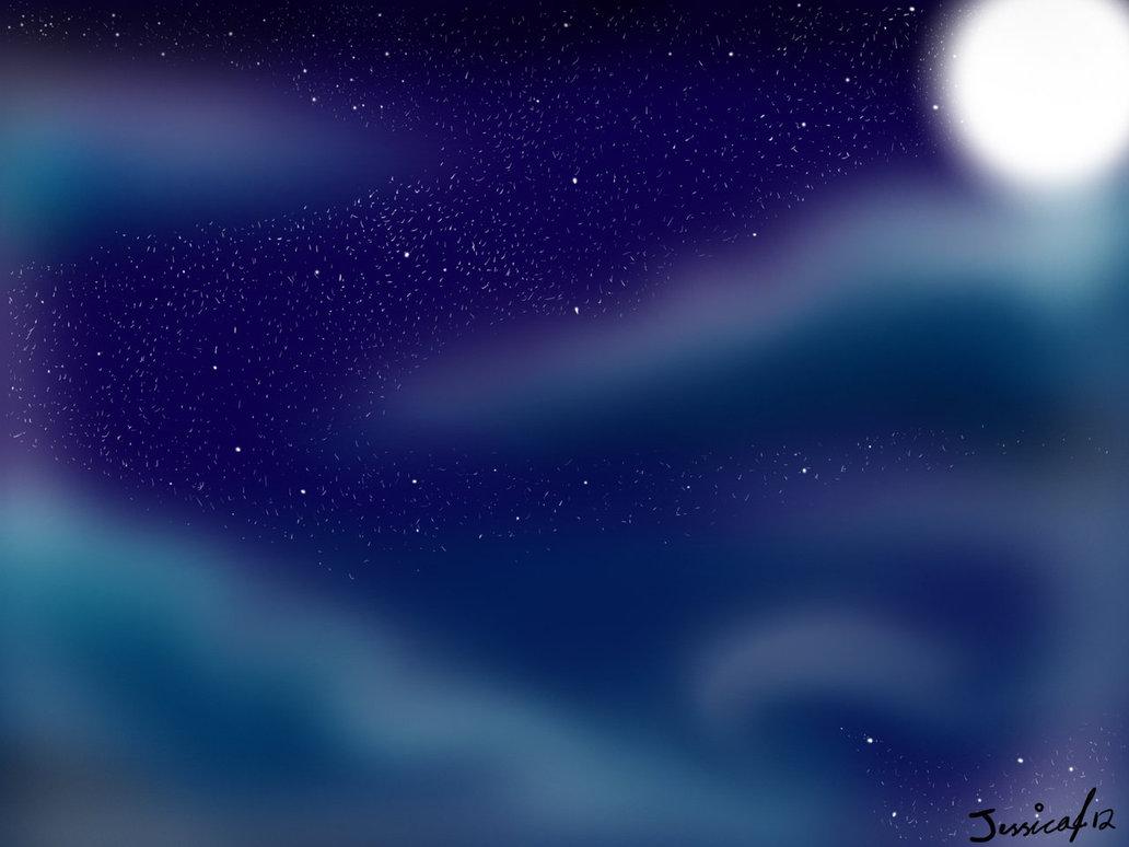 Night Sky Drawing Wallpapers - Top Free Night Sky Drawing Backgrounds ...