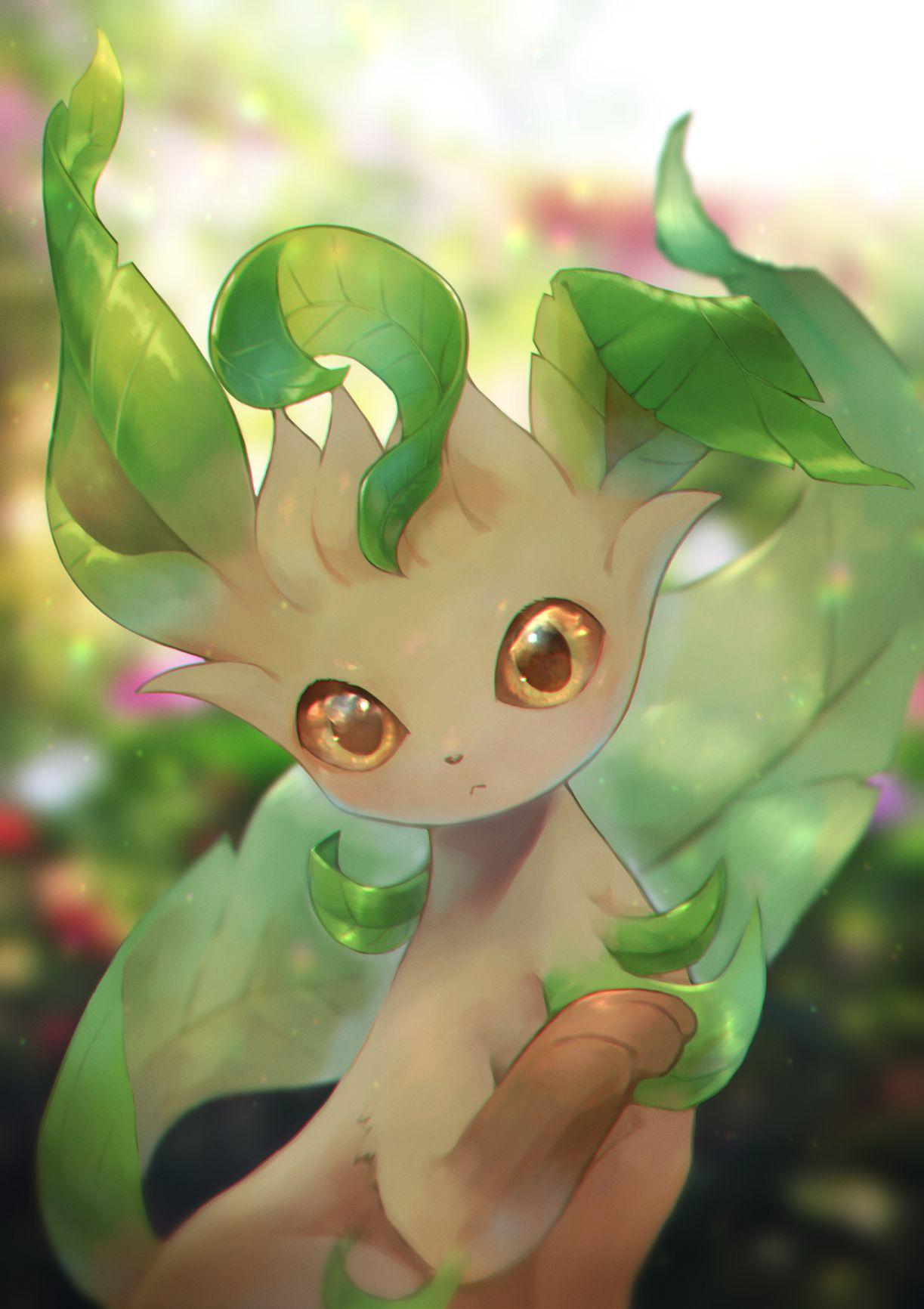 Cute Leafeon Wallpapers - Top Free Cute Leafeon Backgrounds ...