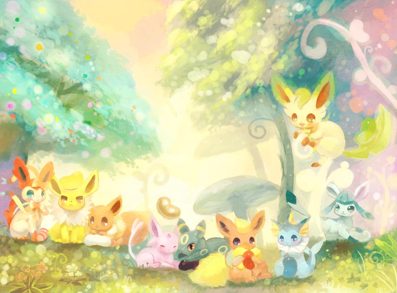 Cute Leafeon Wallpapers - Top Free Cute Leafeon Backgrounds ...