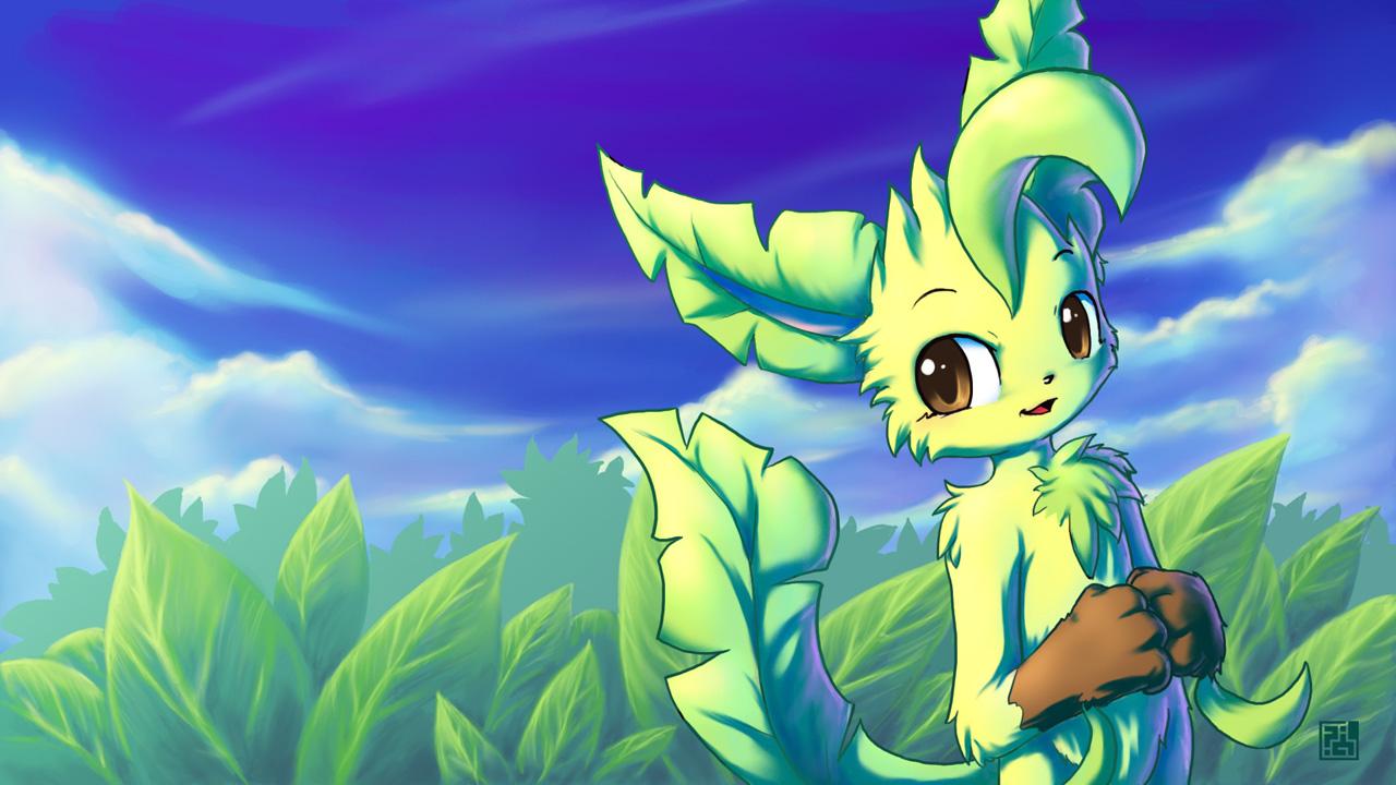 Cute Leafeon Wallpapers - Top Free Cute Leafeon Backgrounds ...