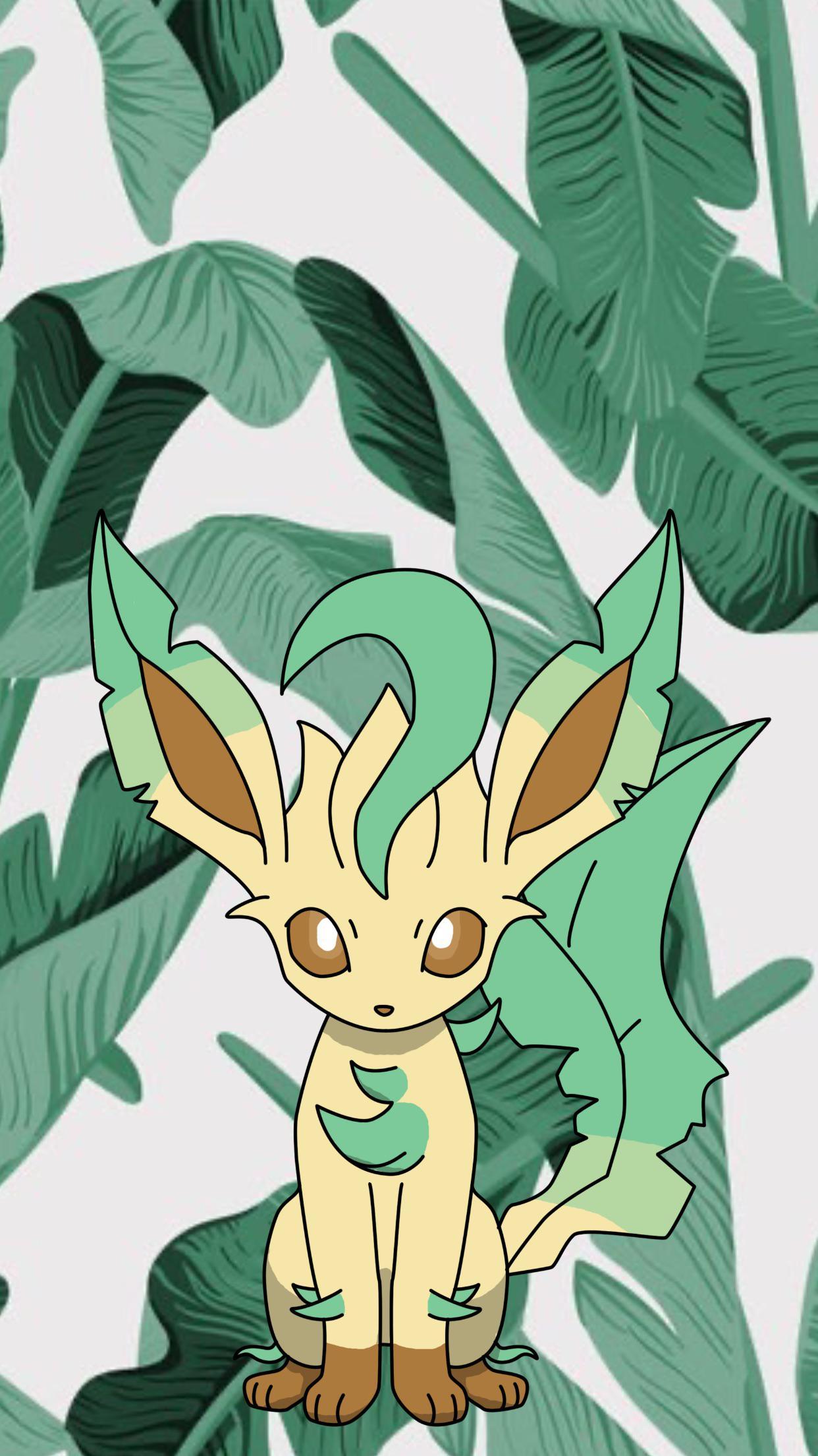 Cute Leafeon Wallpapers - Top Free Cute Leafeon Backgrounds ...