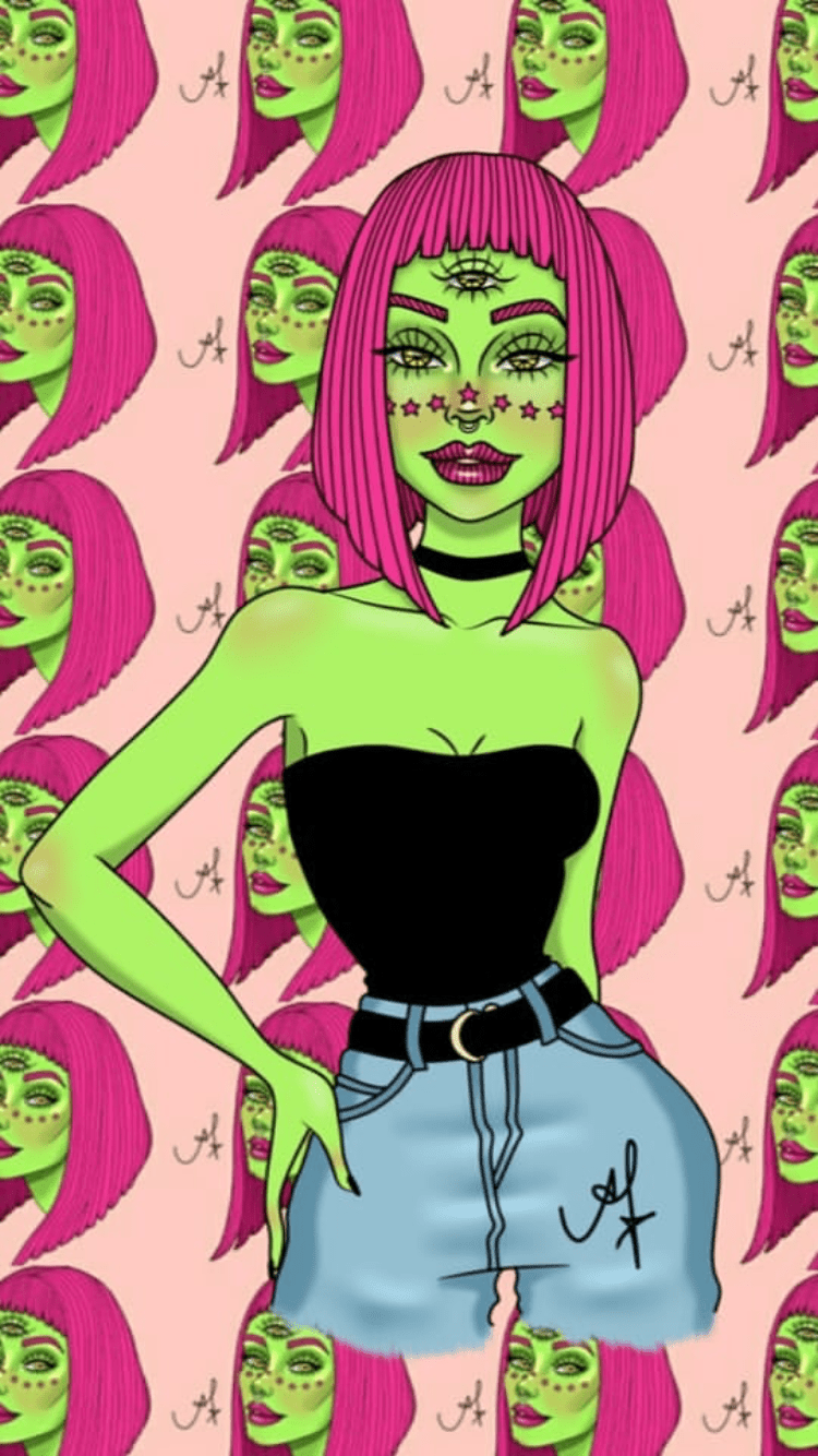 Kawaii Grunge Alien Girl Wallpapers - Top Free Kawaii Grunge Alien Girl ...