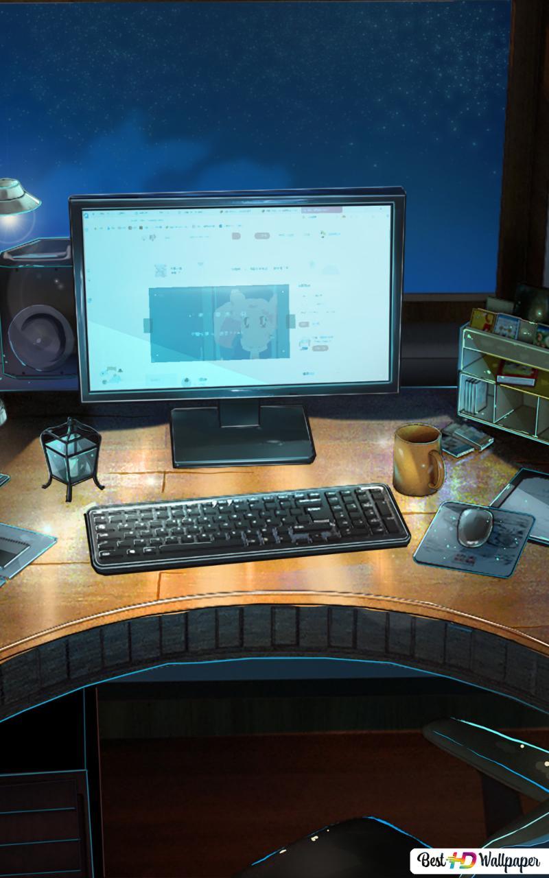 Anime Gaming Setup Wallpapers - Top Free Anime Gaming Setup Backgrounds ...