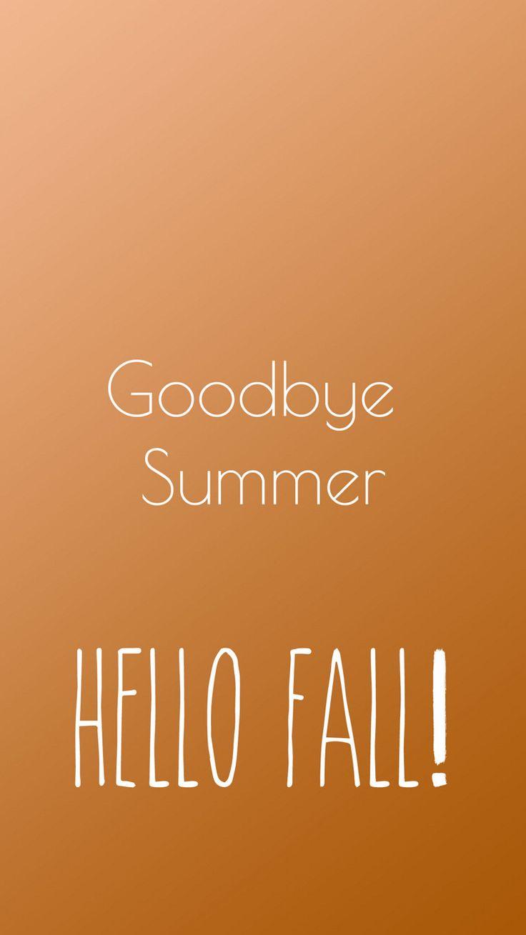 Goodbye Summer Wallpapers - Top Free Goodbye Summer Backgrounds ...