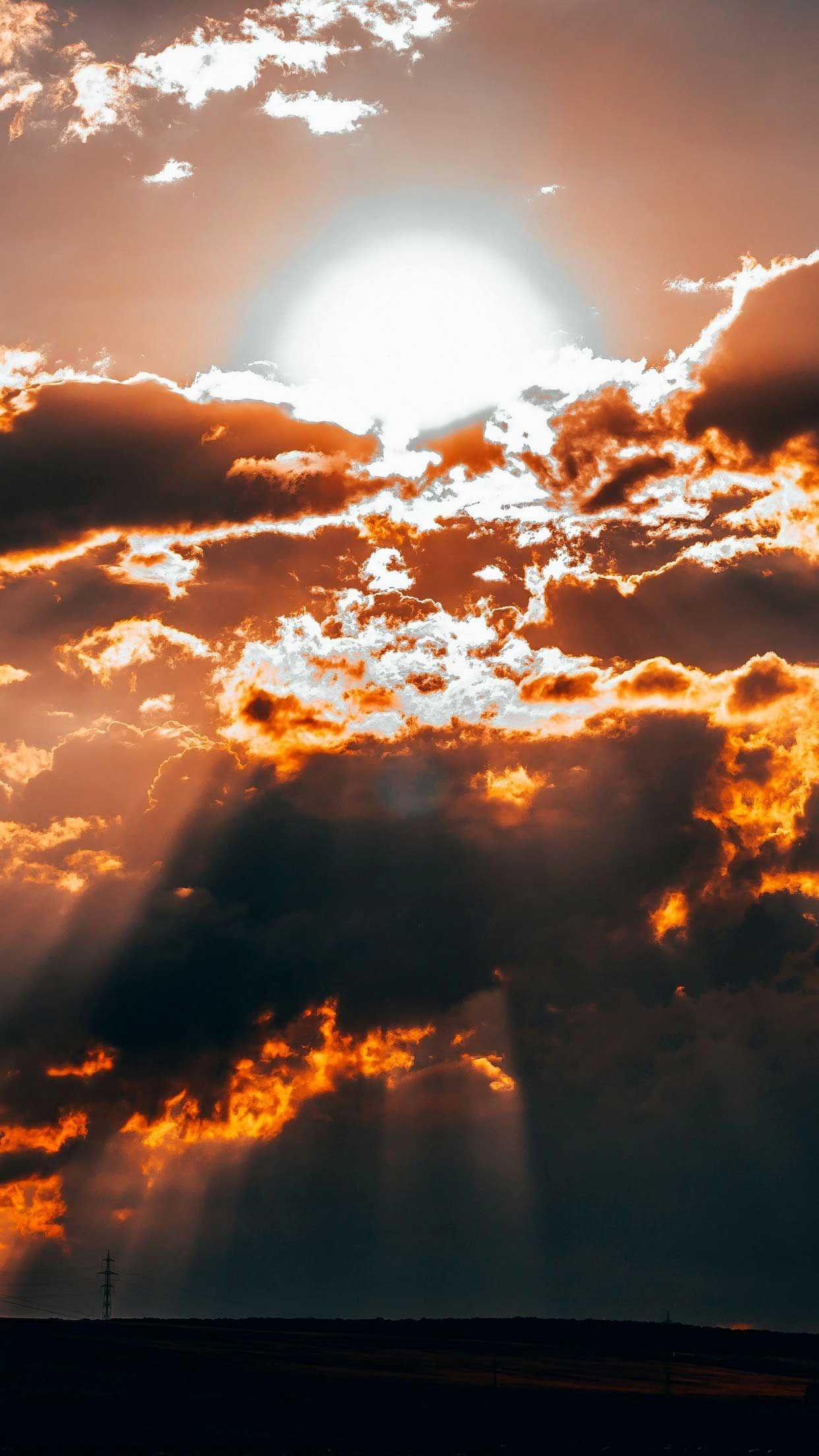 Clouds and Sun iPhone Wallpapers - Top Free Clouds and Sun iPhone ...