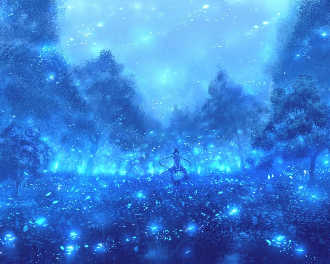 Blue Anime Desktop Wallpapers - Top Free Blue Anime Desktop Backgrounds ...