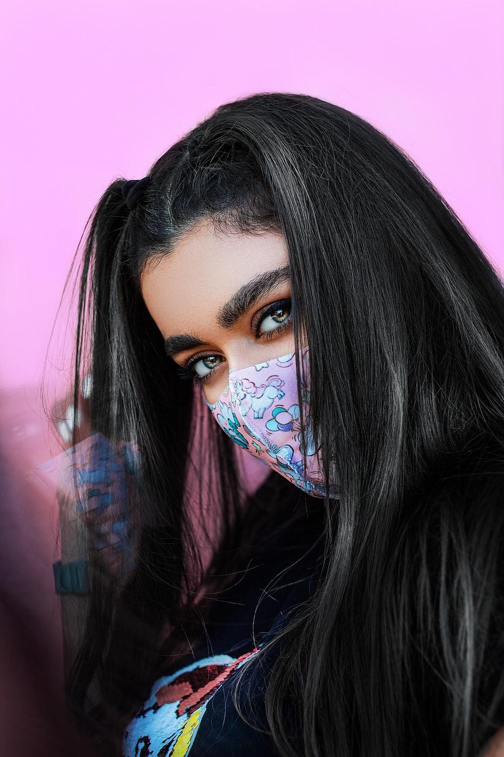 Girl With Mask Wallpapers - Top Free Girl With Mask Backgrounds ...