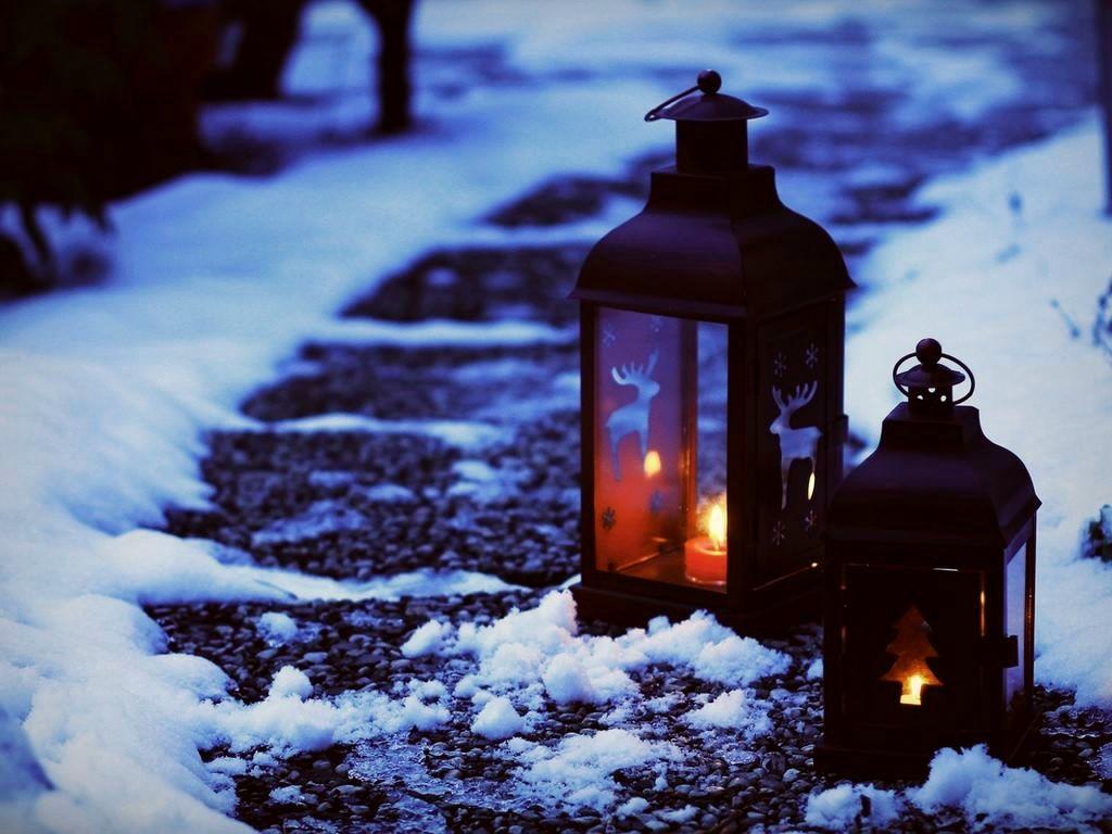 Winter Lantern Wallpapers - Top Free Winter Lantern Backgrounds ...