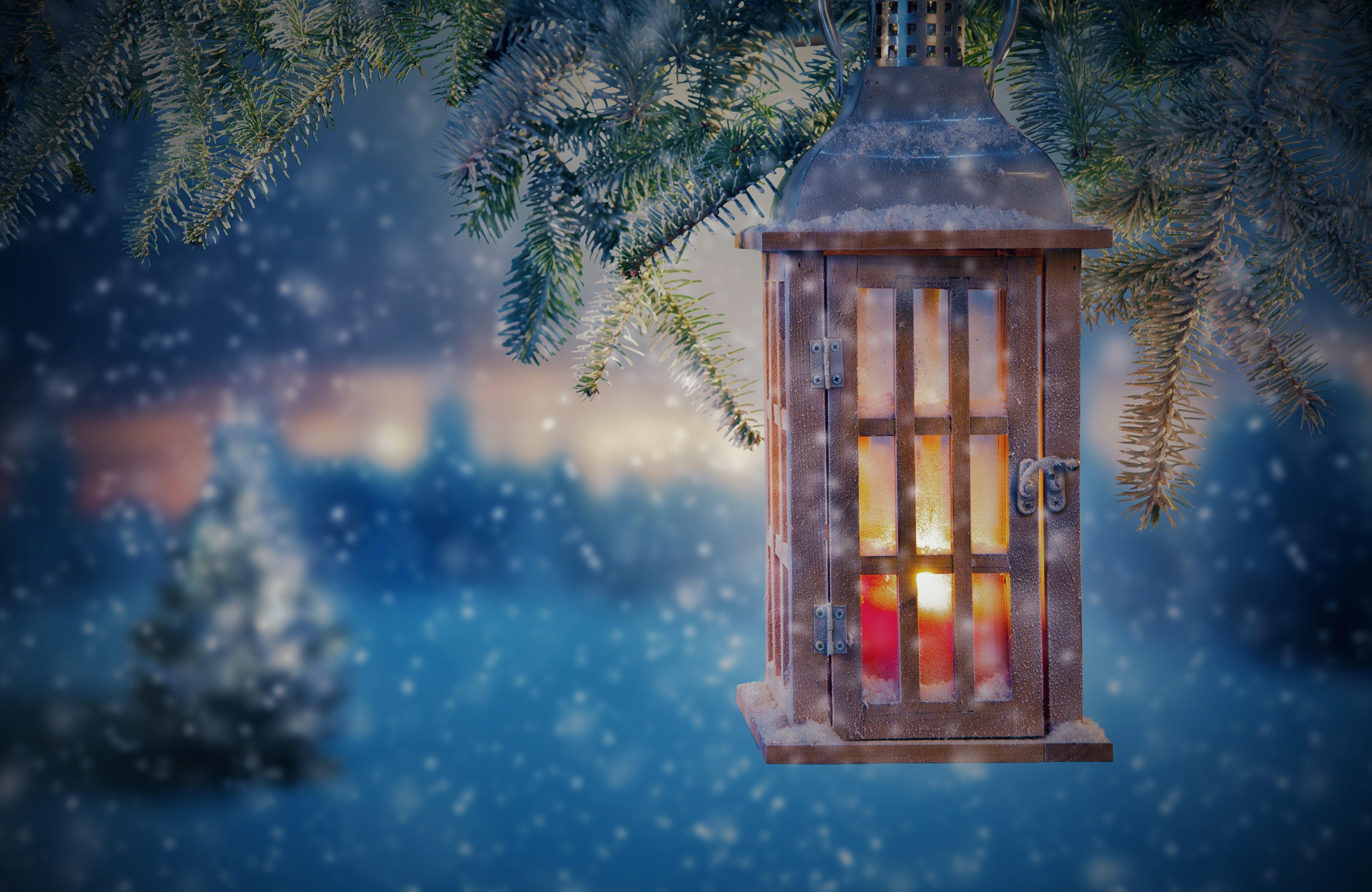 Winter Lantern Wallpapers - Top Free Winter Lantern Backgrounds ...