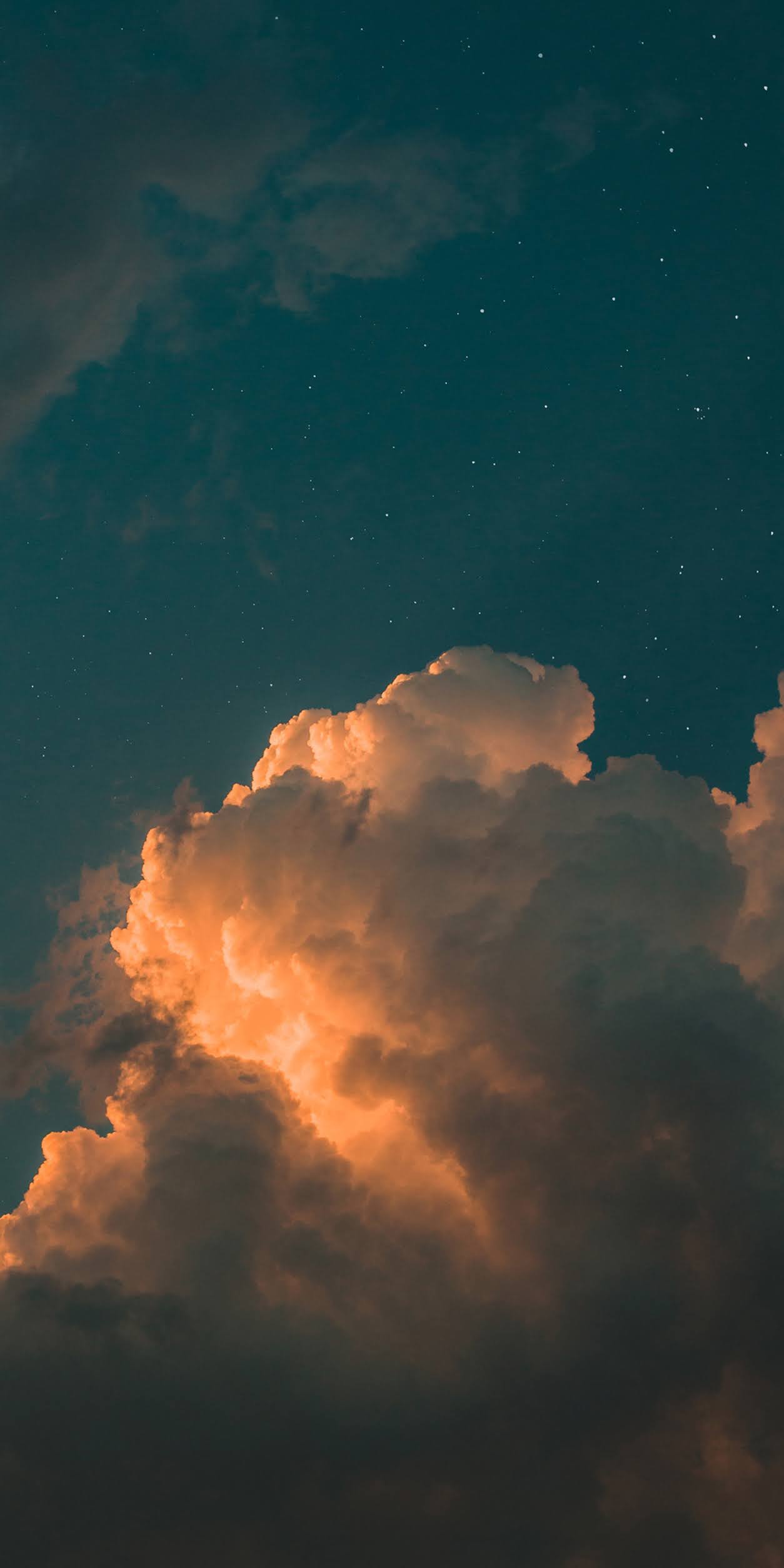 Night Sky with Clouds Wallpapers - Top Free Night Sky with Clouds ...
