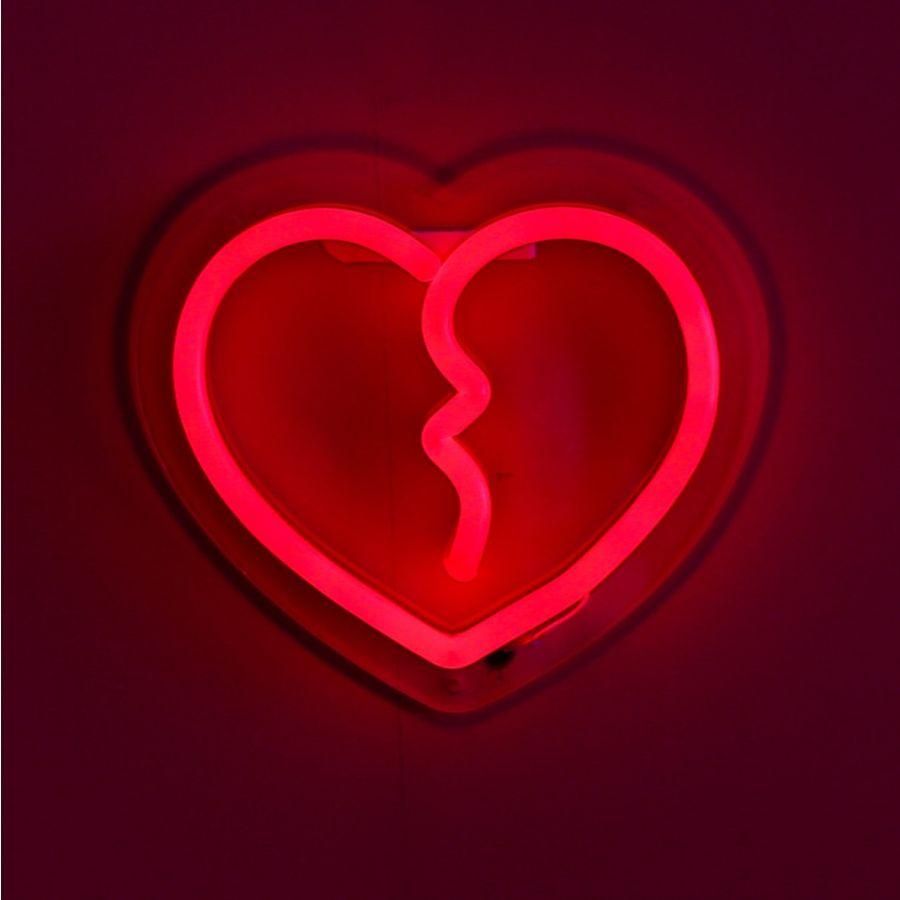 Neon Broken Heart Wallpapers - Top Free Neon Broken Heart Backgrounds ...
