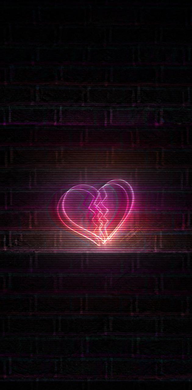 Neon Broken Heart Wallpapers - Top Free Neon Broken Heart Backgrounds ...