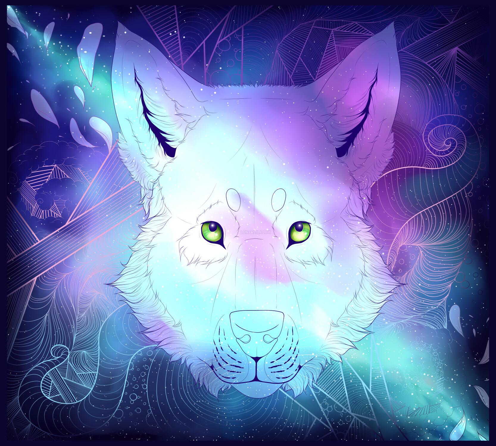 Cosmic Wolf Wallpapers - Top Free Cosmic Wolf Backgrounds - WallpaperAccess