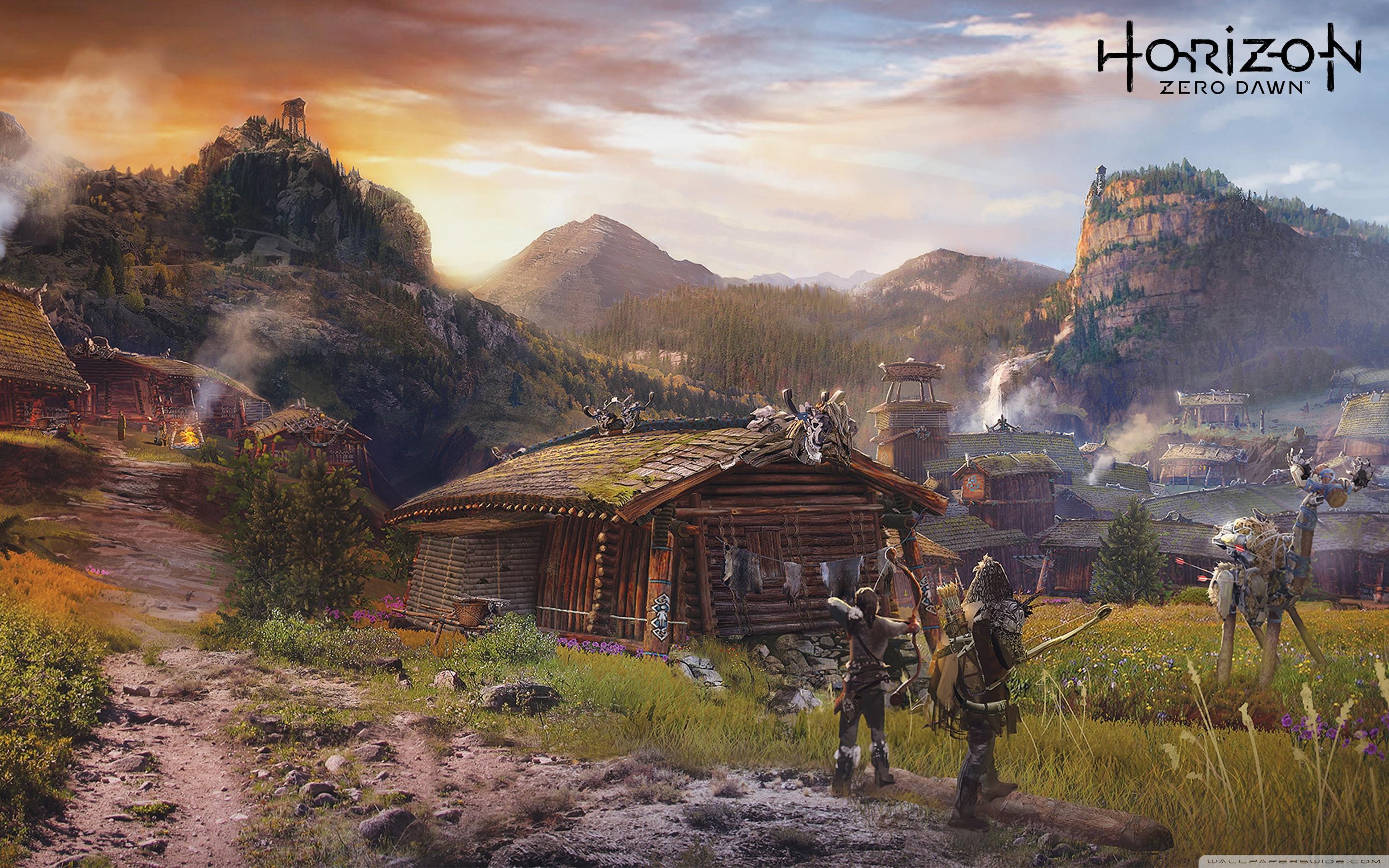 Horizon Dawn Wallpapers - Top Free Horizon Dawn Backgrounds ...