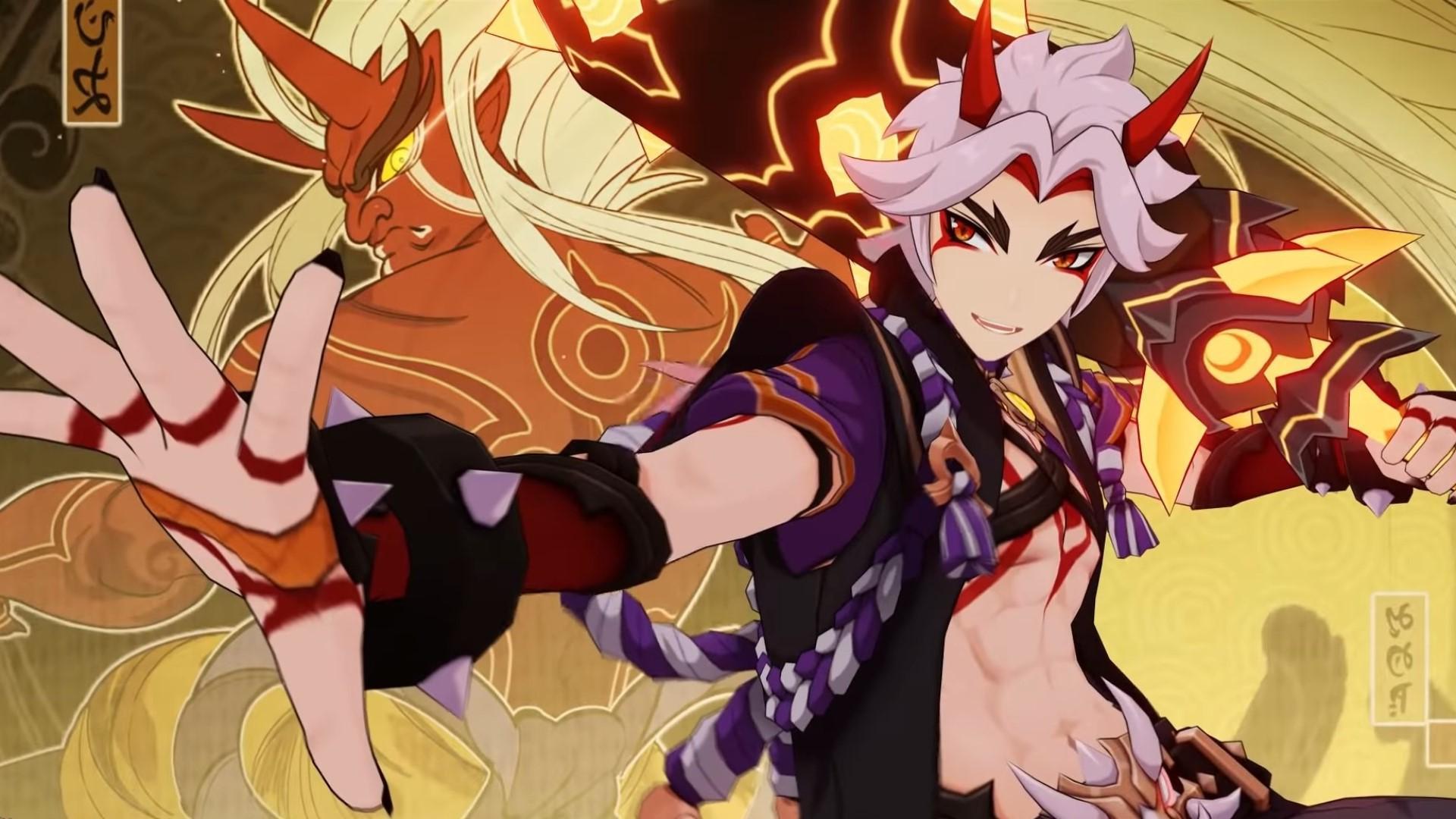 Arataki Itto Wallpapers - Top Free Arataki Itto Backgrounds ...