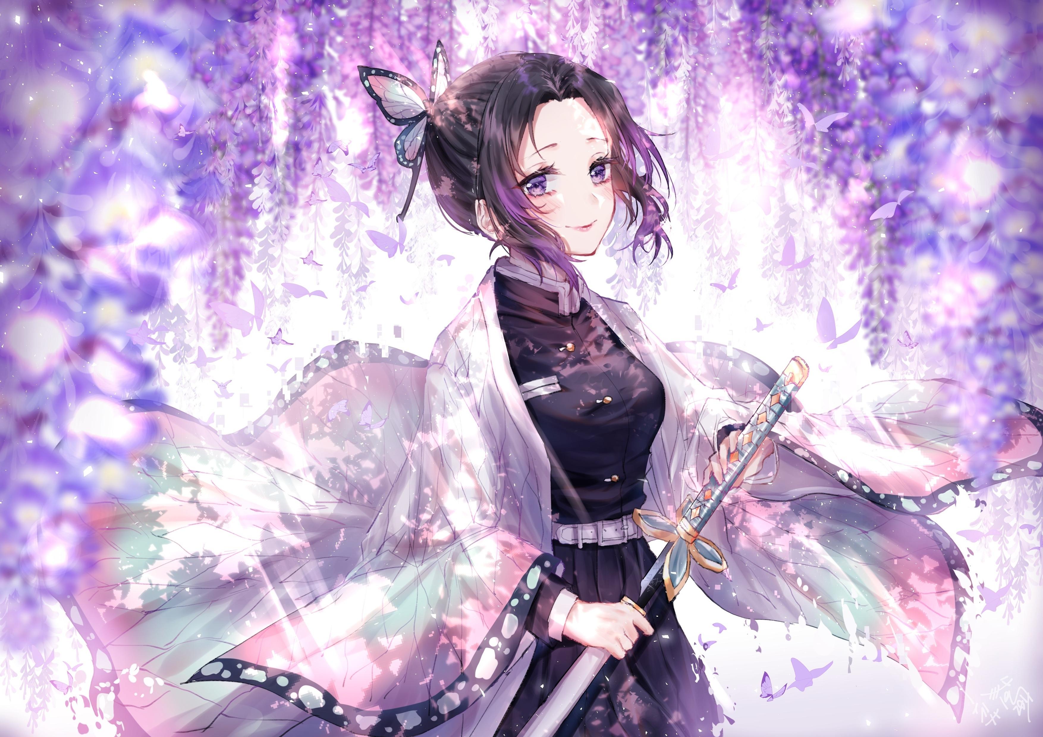 Demon Slayer Butterfly Wallpapers - Top Free Demon Slayer Butterfly ...