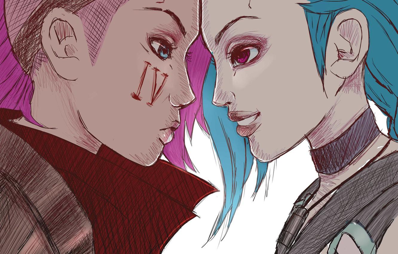 Jinx and Vi Wallpapers - Top Free Jinx and Vi Backgrounds - WallpaperAccess