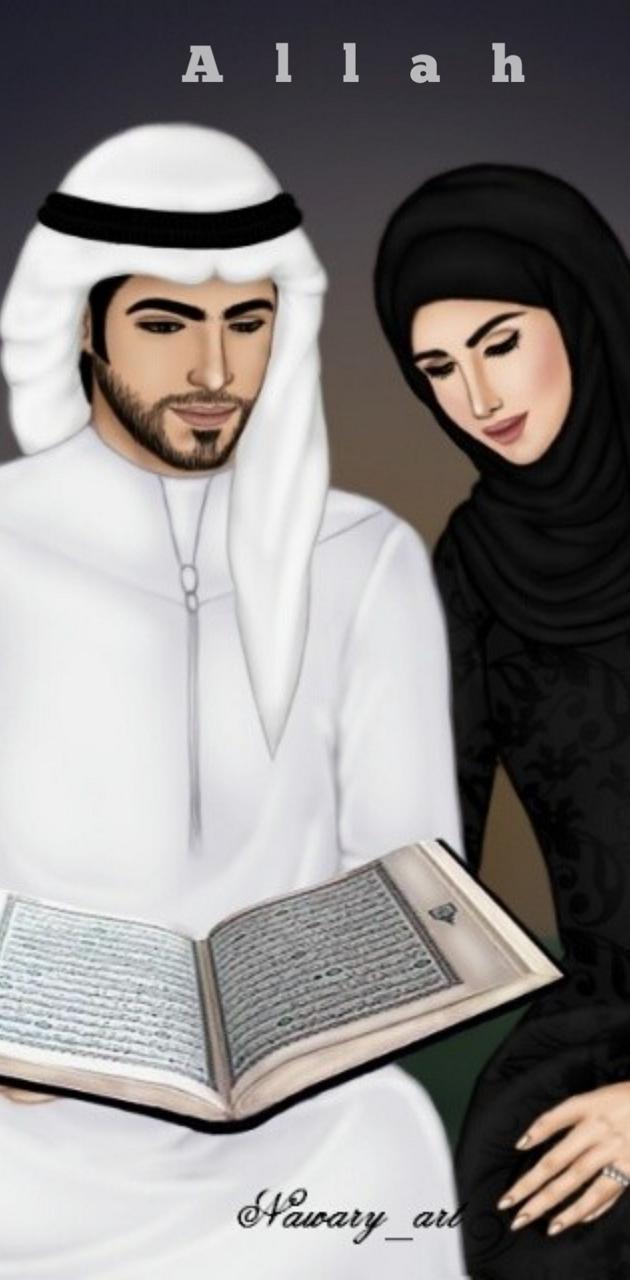 Islamic Couple Wallpapers - Top Free Islamic Couple Backgrounds ...