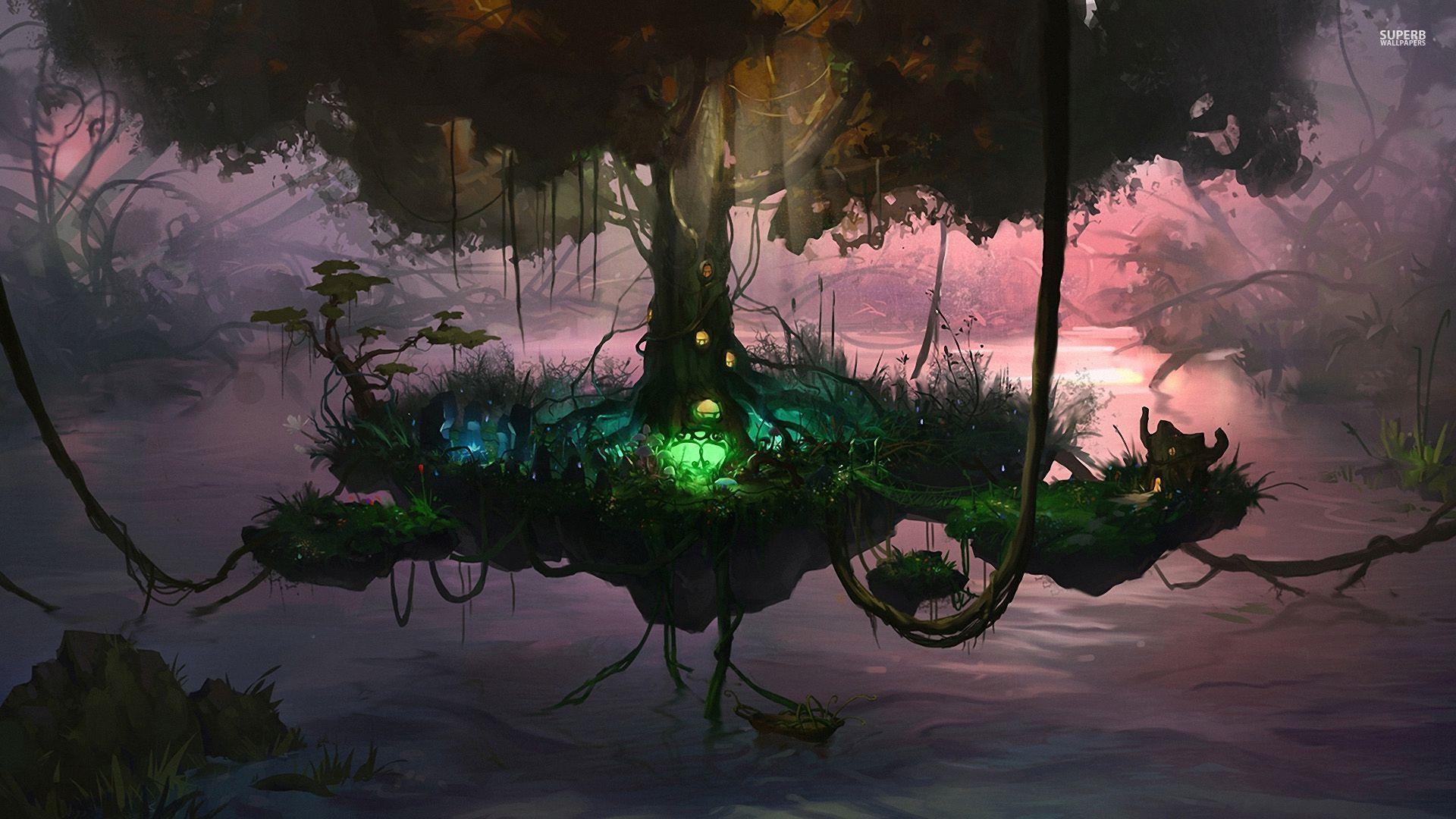 Fantasy Tree Wallpapers - Top Free Fantasy Tree Backgrounds ...