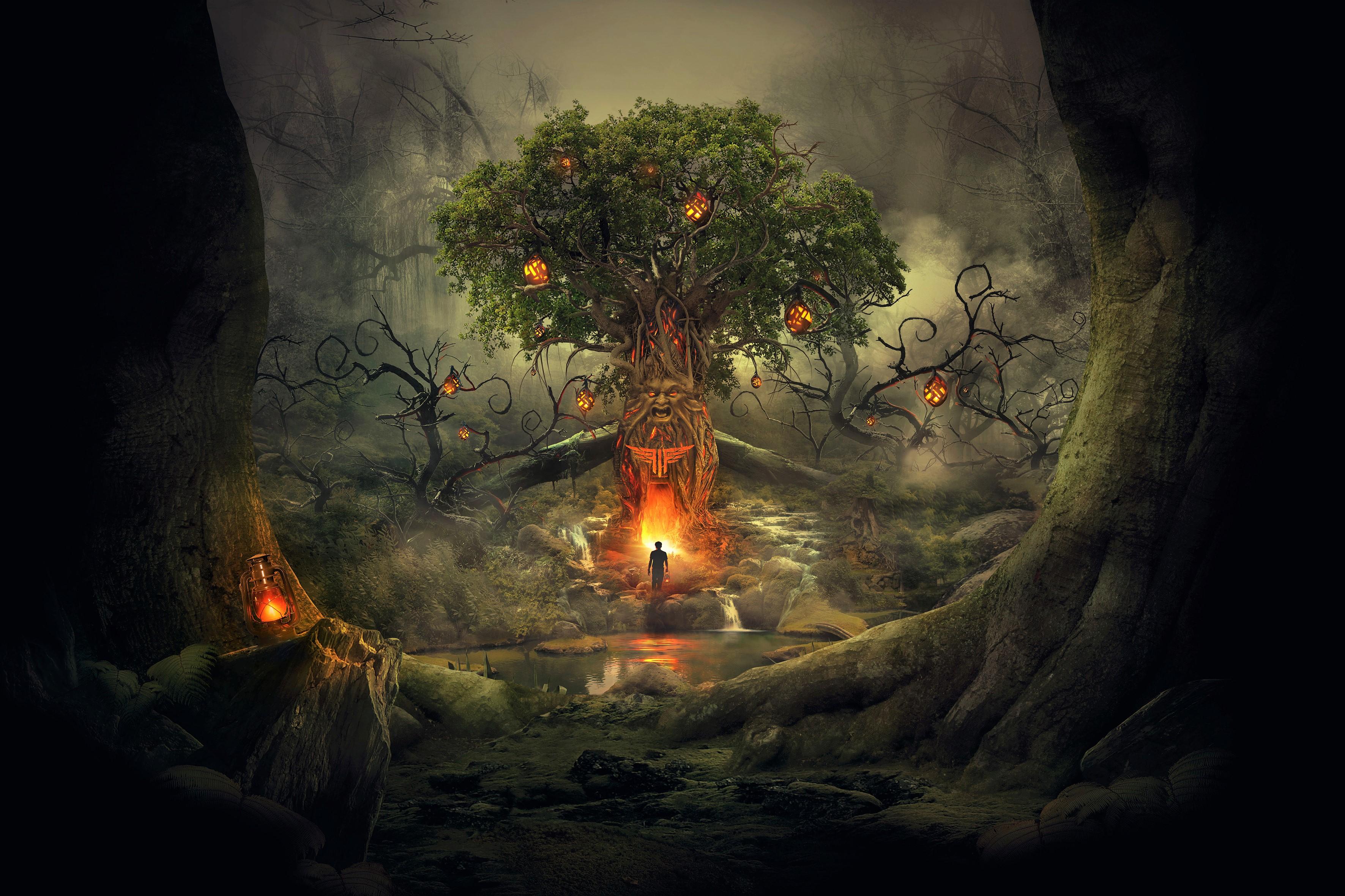 Fantasy Tree Wallpapers - Top Free Fantasy Tree Backgrounds ...