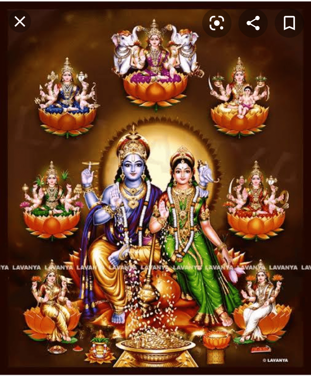Ashta Lakshmi Wallpapers - Top Free Ashta Lakshmi Backgrounds ...