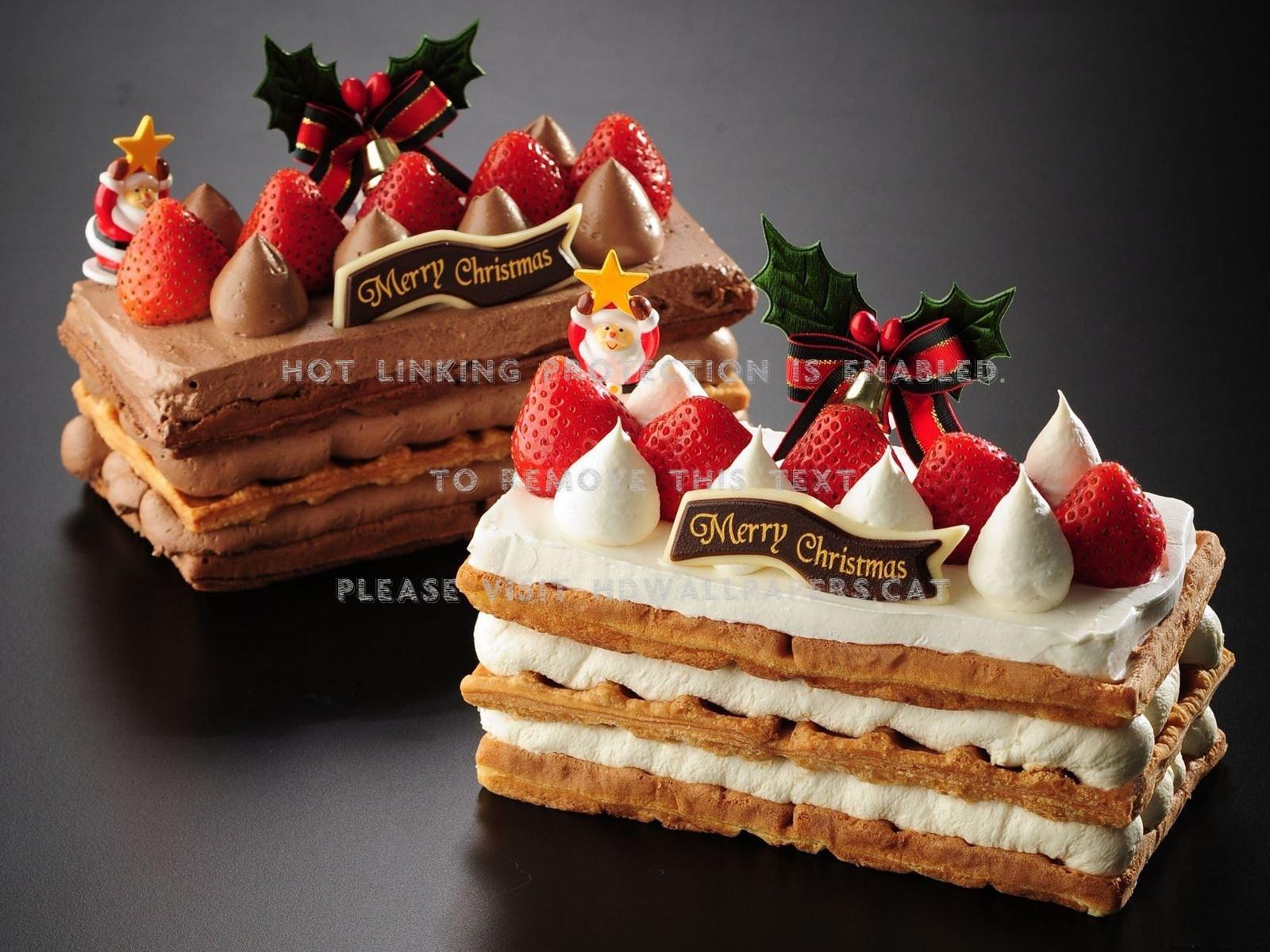Christmas Cake Wallpapers - Top Free Christmas Cake Backgrounds ...
