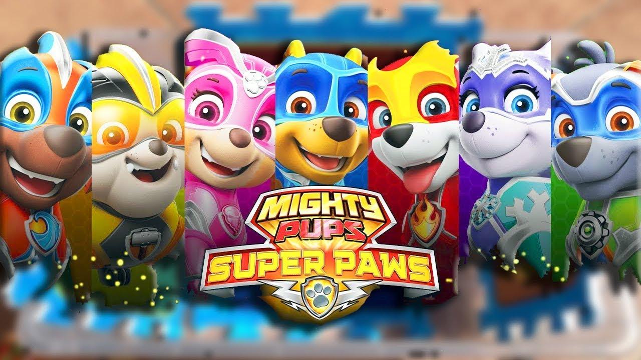 Paw Patrol Mighty Pups Wallpapers - Top Free Paw Patrol Mighty Pups ...