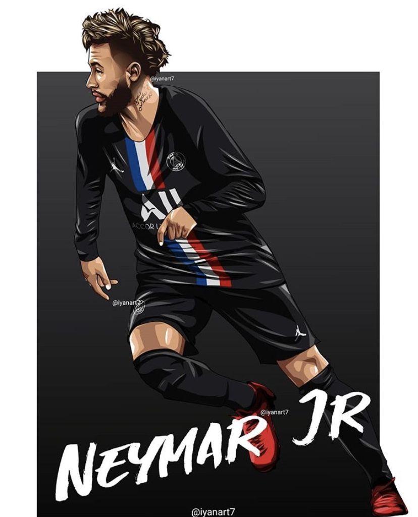 Neymar Cartoon Wallpapers - Top Free Neymar Cartoon Backgrounds ...
