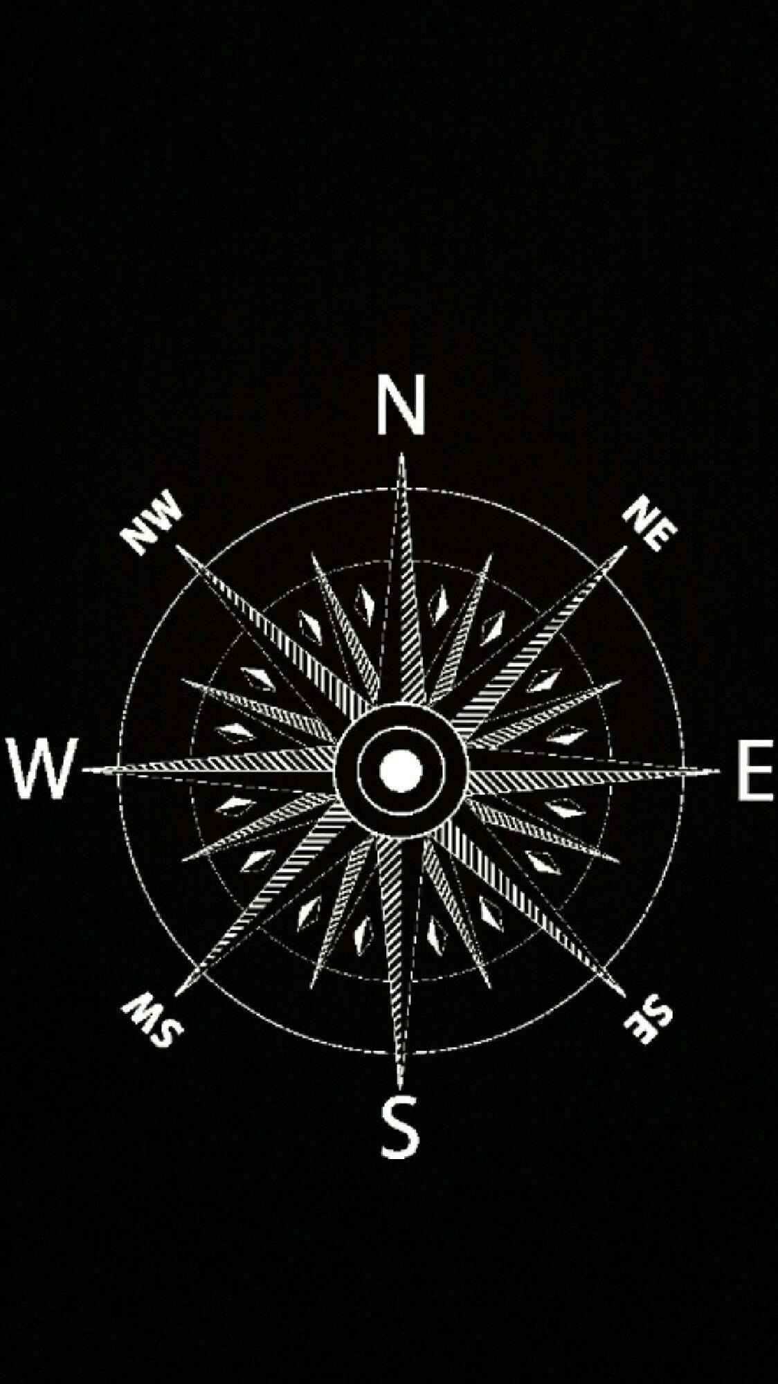 Black Compass Wallpapers - Top Free Black Compass Backgrounds ...