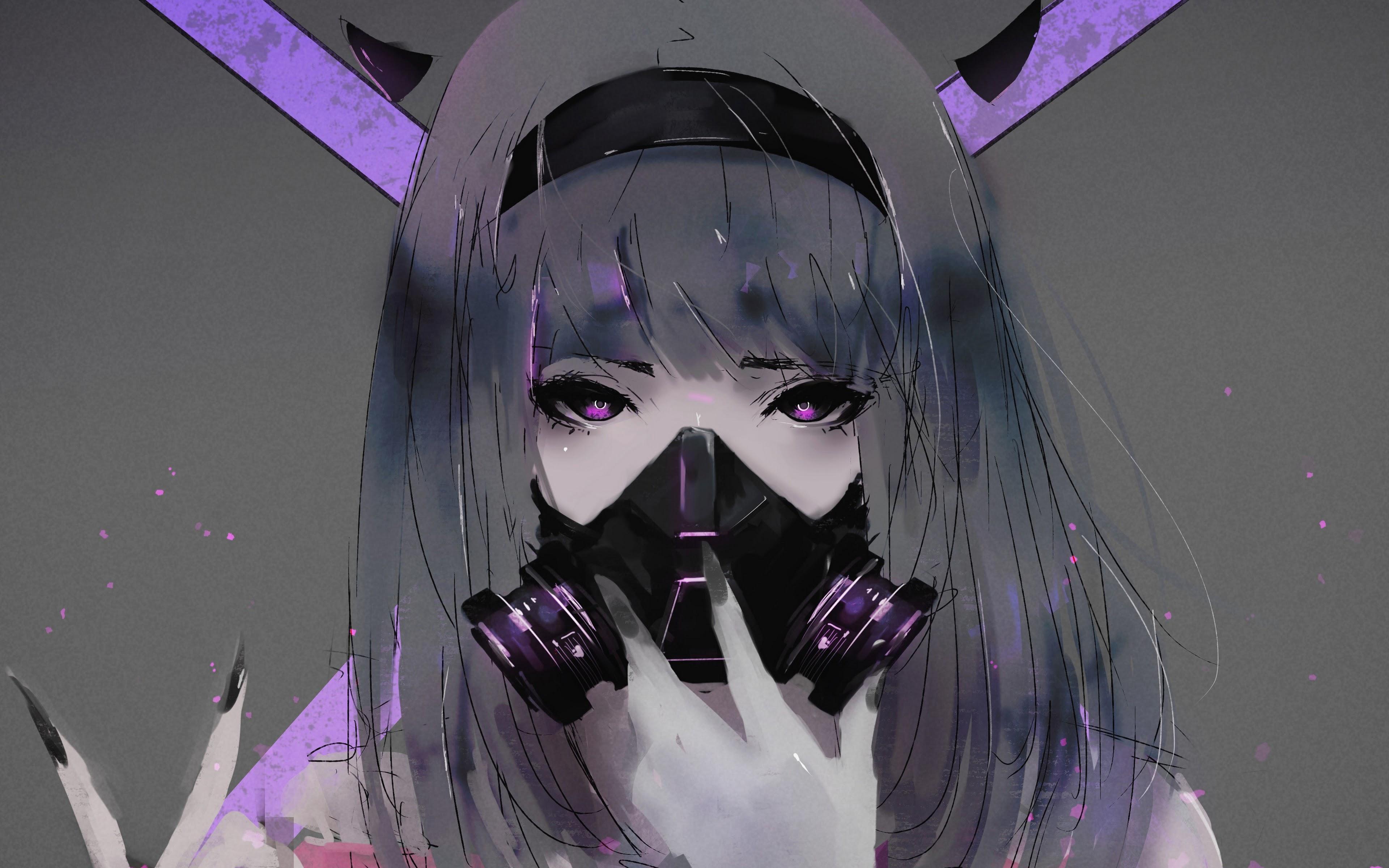 Anime With Mask Wallpapers Top Free Anime With Mask Backgrounds Wallpaperaccess