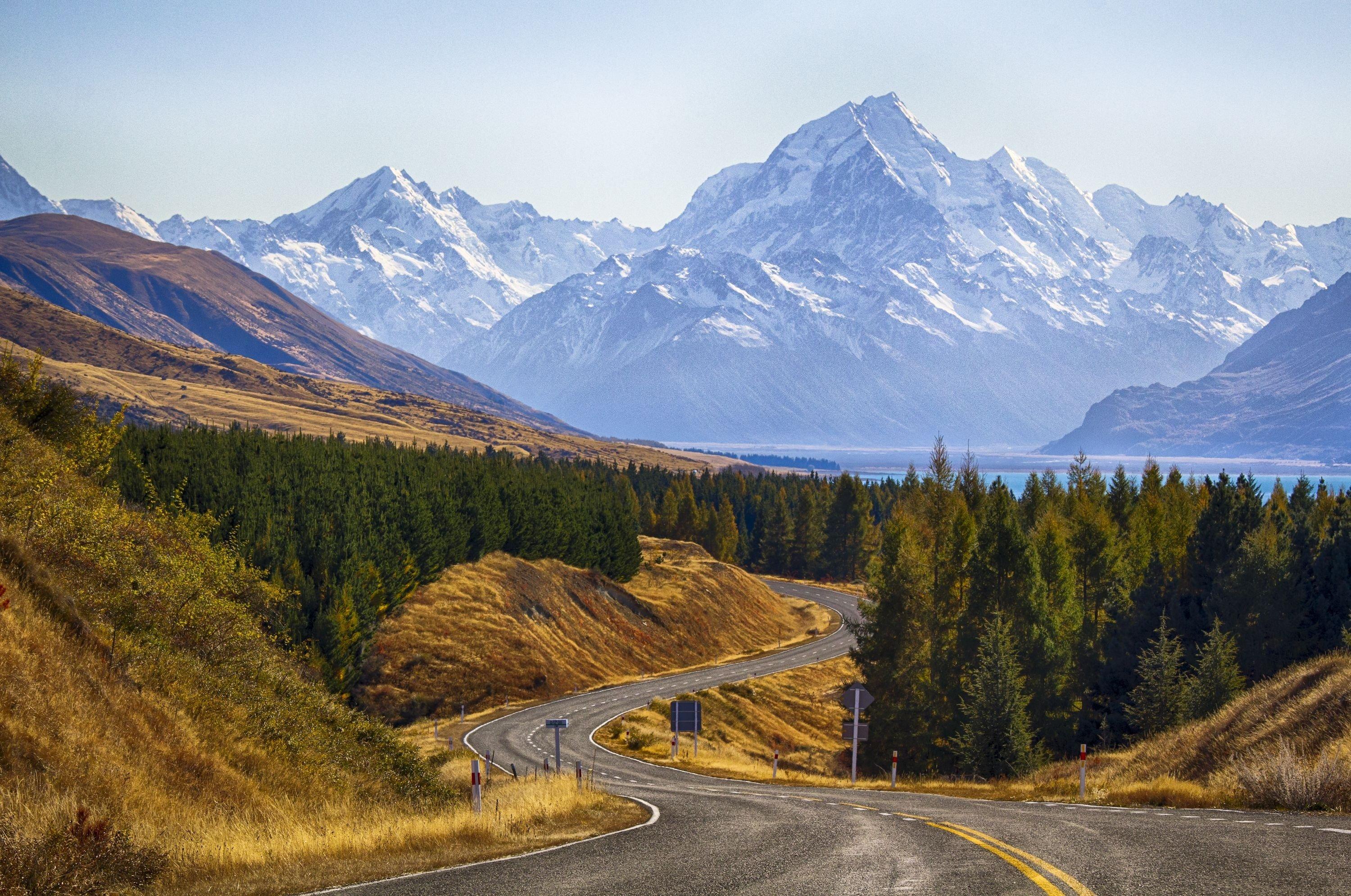 Road Landscape Wallpapers - Top Free Road Landscape Backgrounds ...