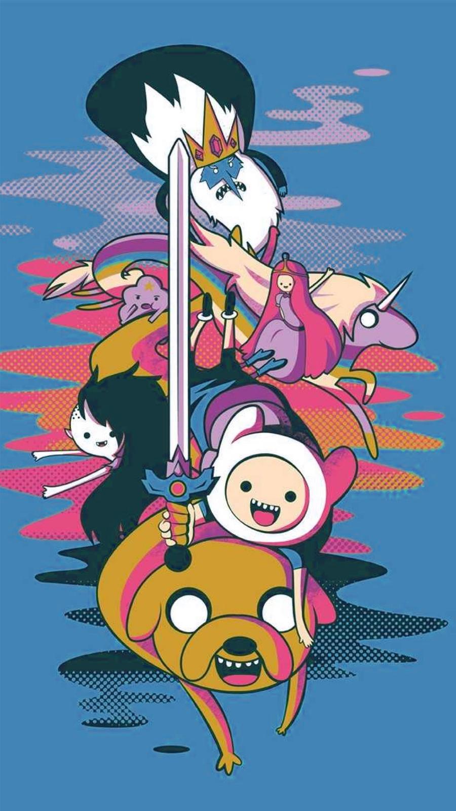 Cartoon Characters Phone Wallpapers - Top Free Cartoon Characters Phone ...