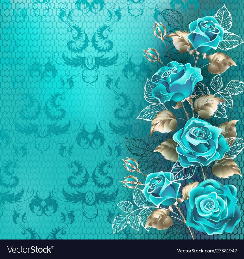 Teal Rose Wallpapers - Top Free Teal Rose Backgrounds - WallpaperAccess