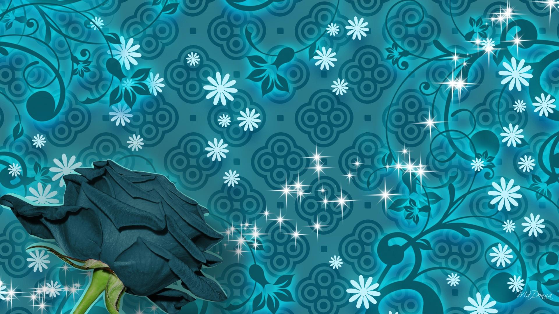 Teal Rose Wallpapers - Top Free Teal Rose Backgrounds - WallpaperAccess