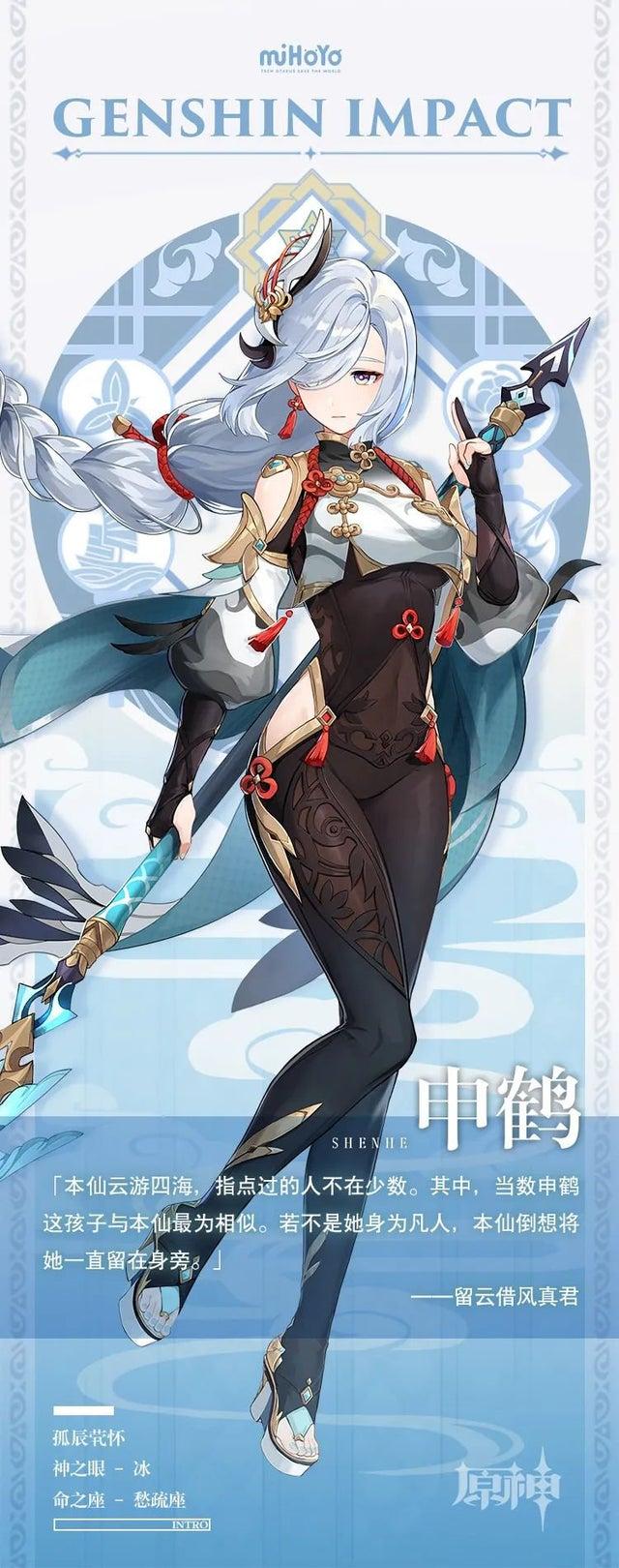 Shenhe Wallpapers - Top Free Shenhe Backgrounds - WallpaperAccess