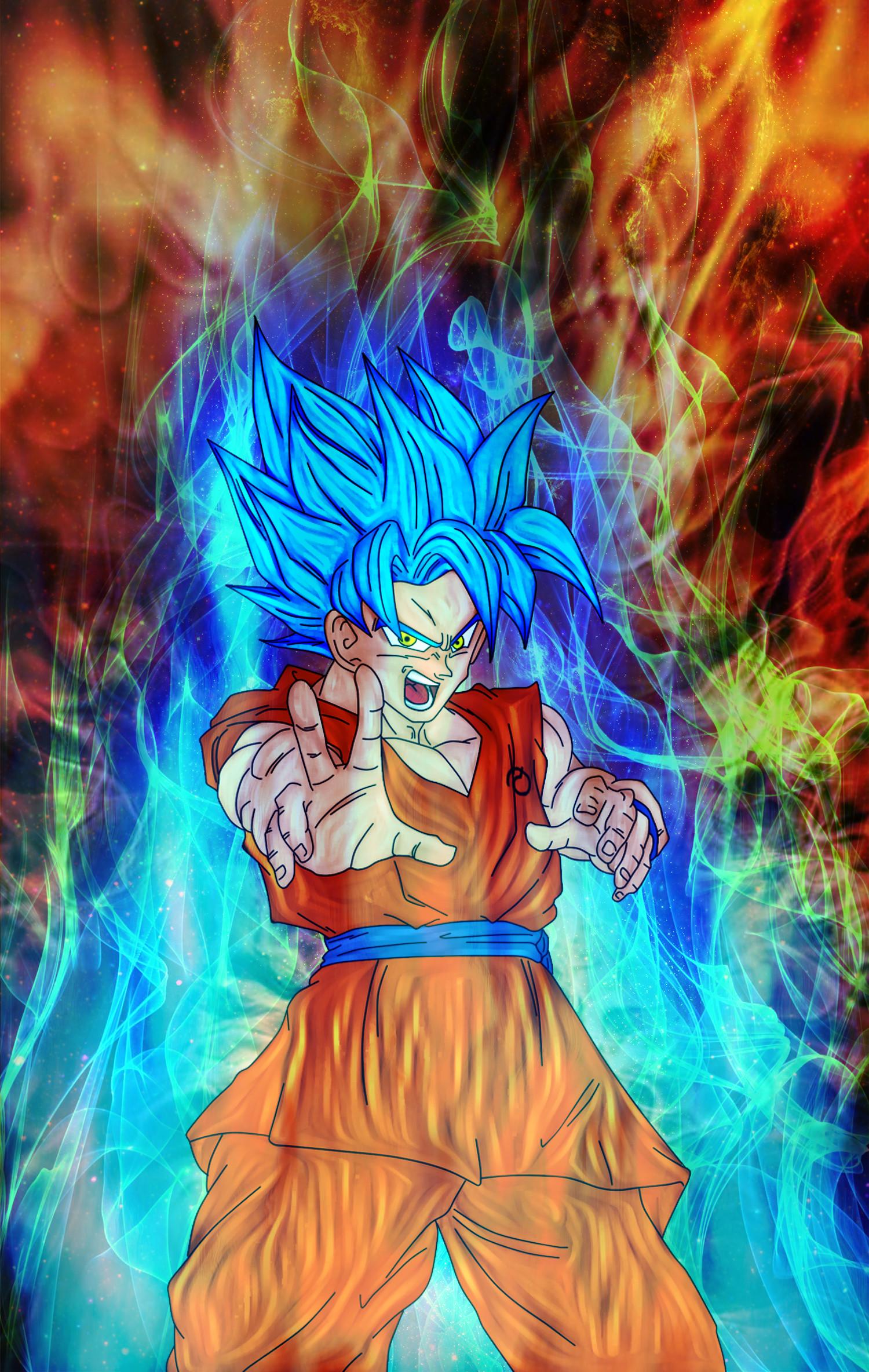 Ssj God Goku Wallpapers - Top Free Ssj God Goku Backgrounds ...