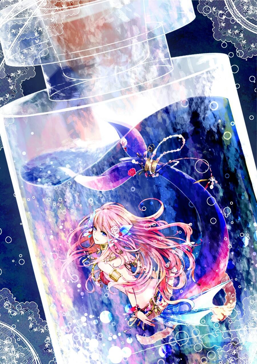 Anime Mermaid Girl Wallpapers - Top Free Anime Mermaid Girl Backgrounds ...