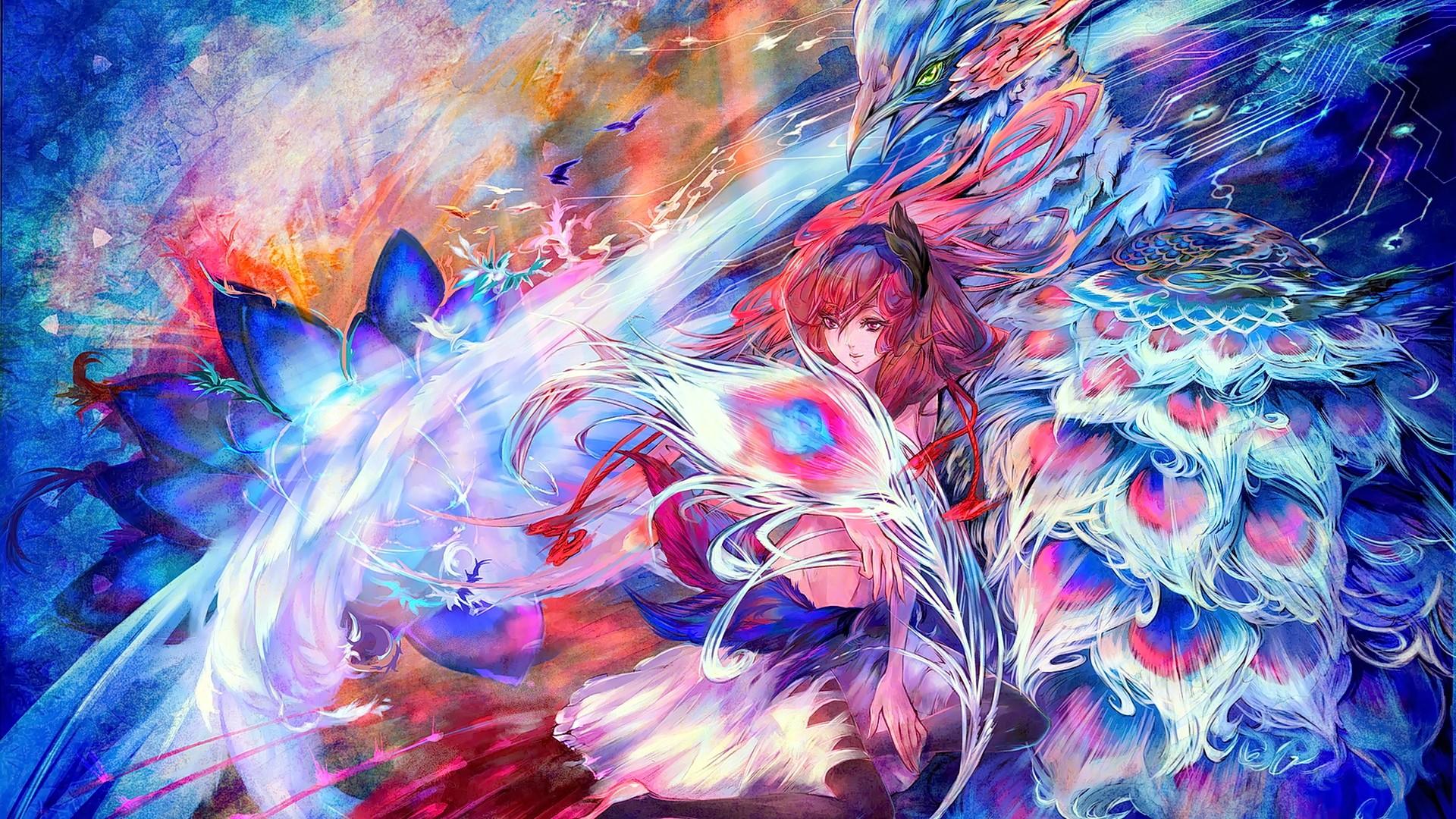 Anime Phoenix Girl Wallpapers - Top Free Anime Phoenix Girl Backgrounds ...