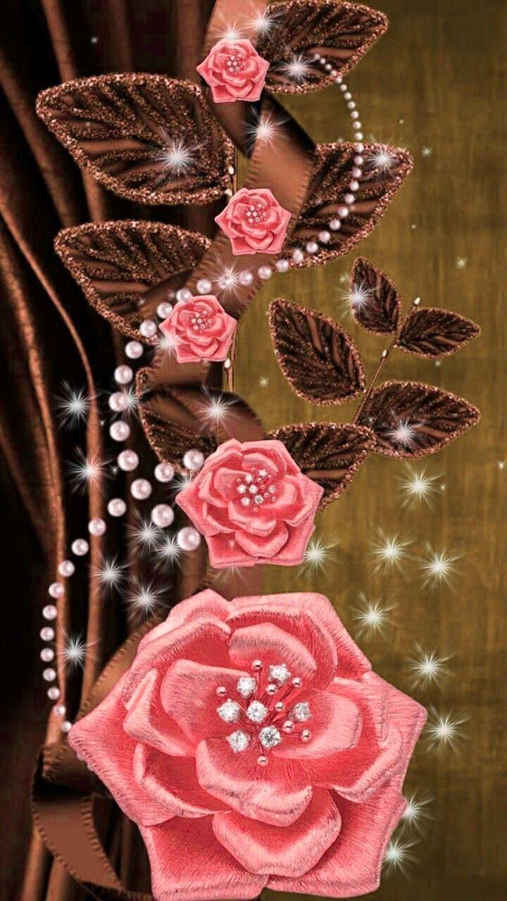 Rose Gold Flowers Wallpapers - Top Free Rose Gold Flowers Backgrounds ...