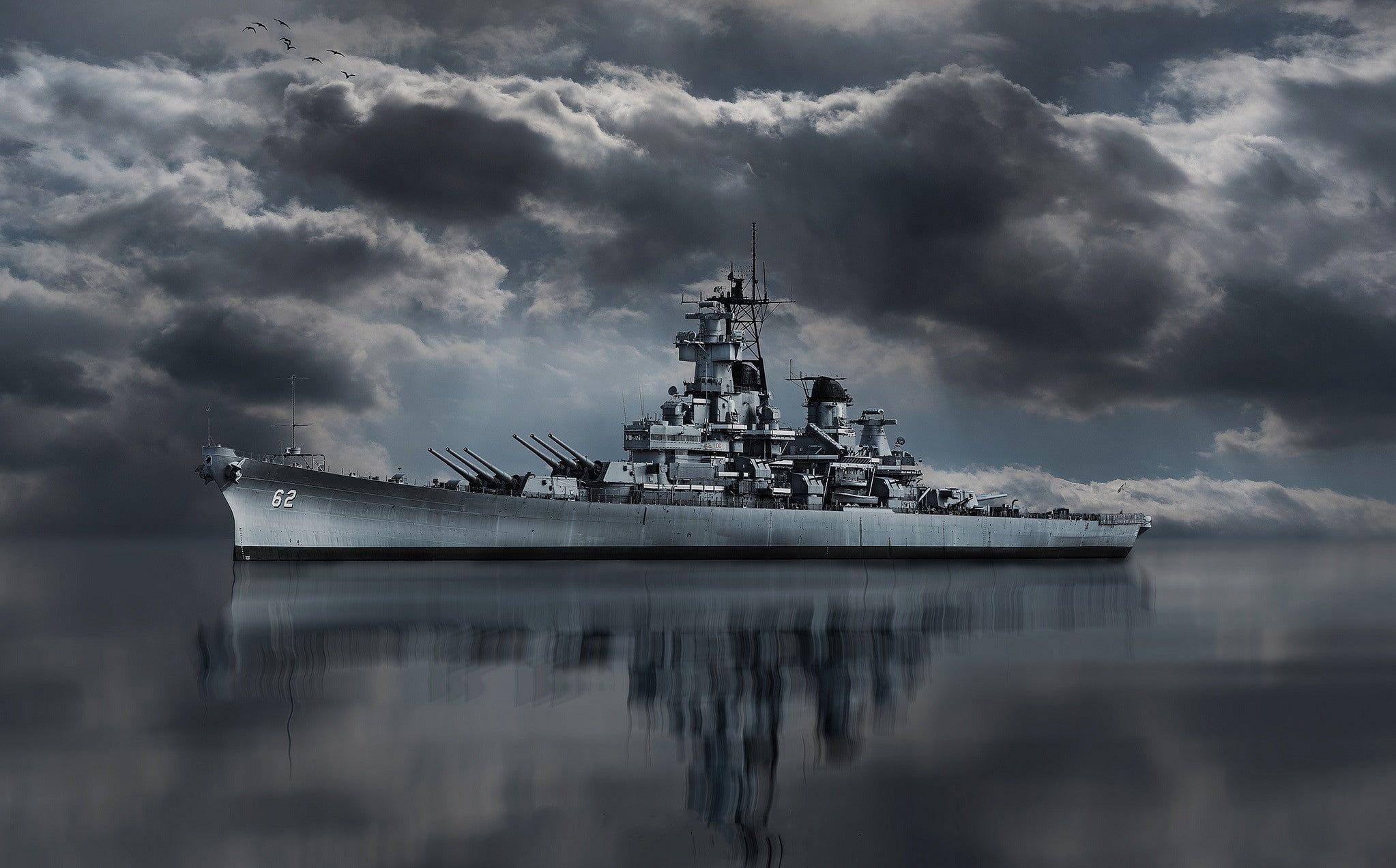 USS Iowa Wallpapers - Top Free USS Iowa Backgrounds - WallpaperAccess