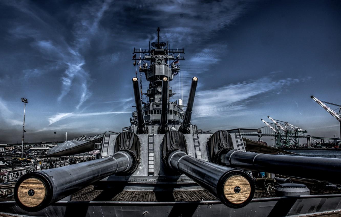 USS Iowa Wallpapers - Top Free USS Iowa Backgrounds - WallpaperAccess