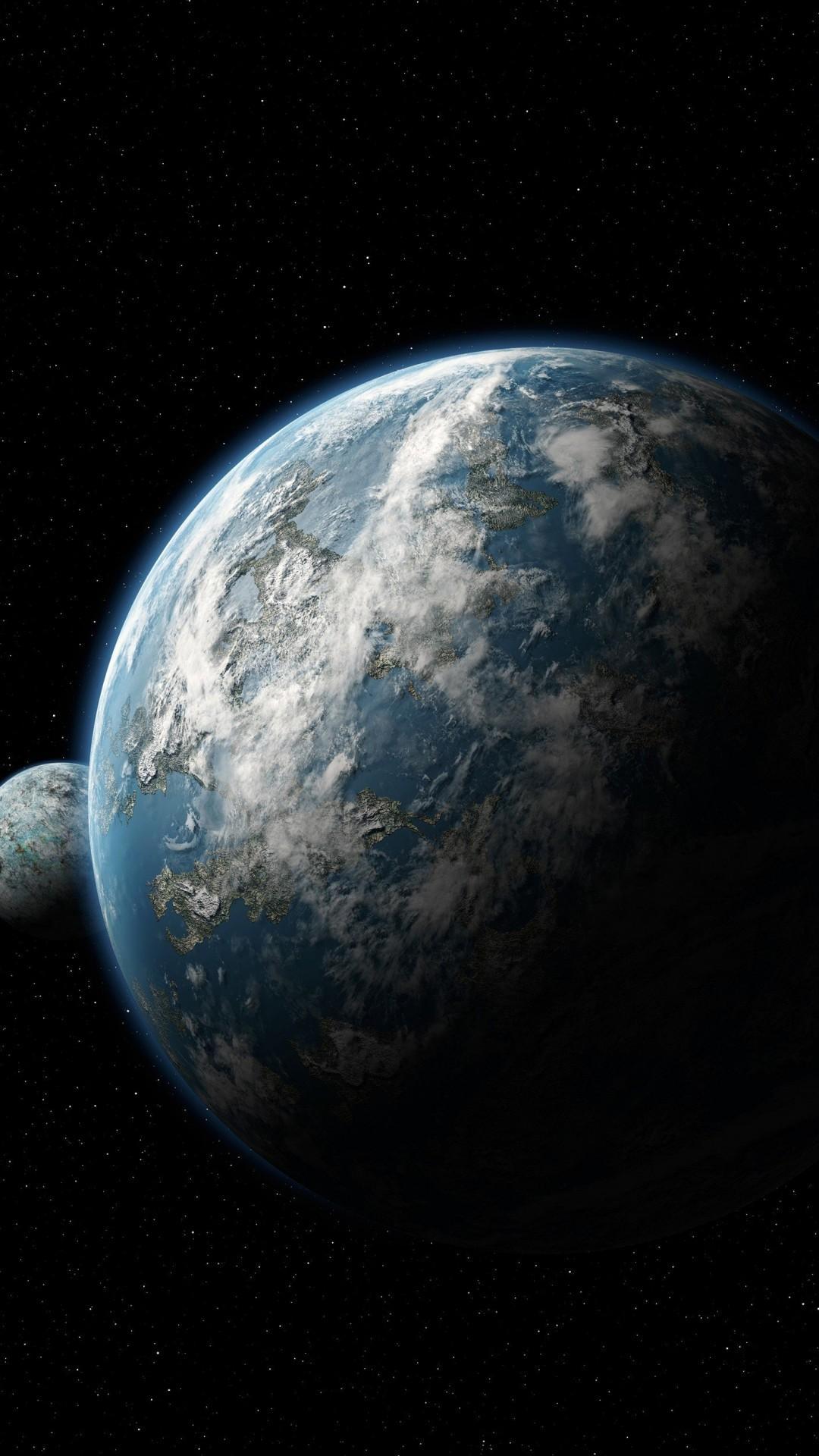 Earth and Moon iPhone Wallpapers - Top Free Earth and Moon iPhone ...