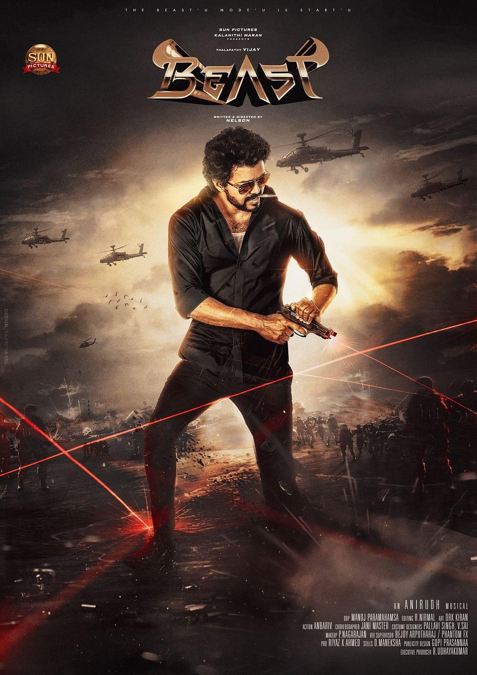 Beast Vijay Wallpapers - Top Free Beast Vijay Backgrounds - WallpaperAccess