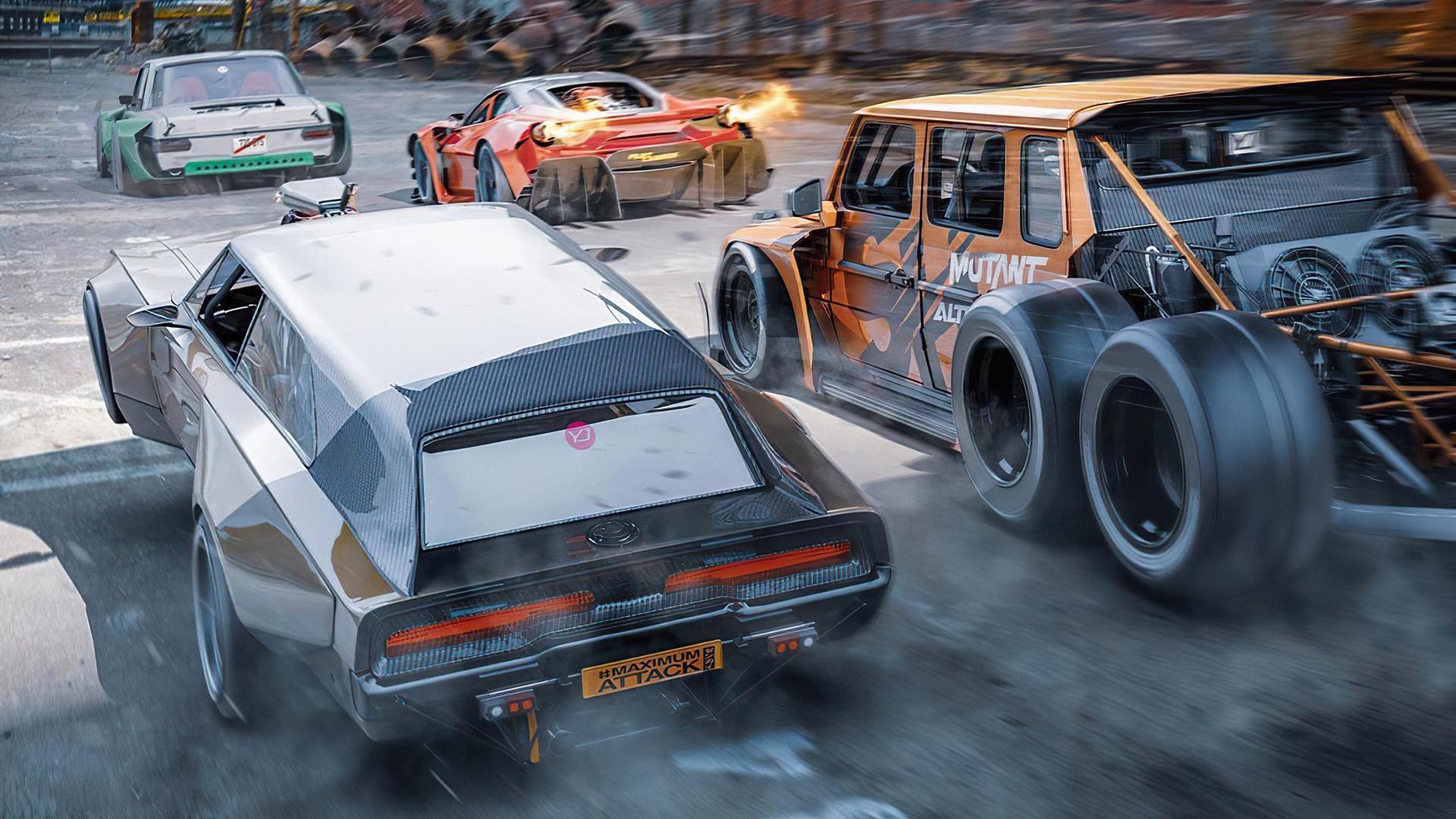 Gaming Cars Wallpapers - Top Free Gaming Cars Backgrounds - WallpaperAccess