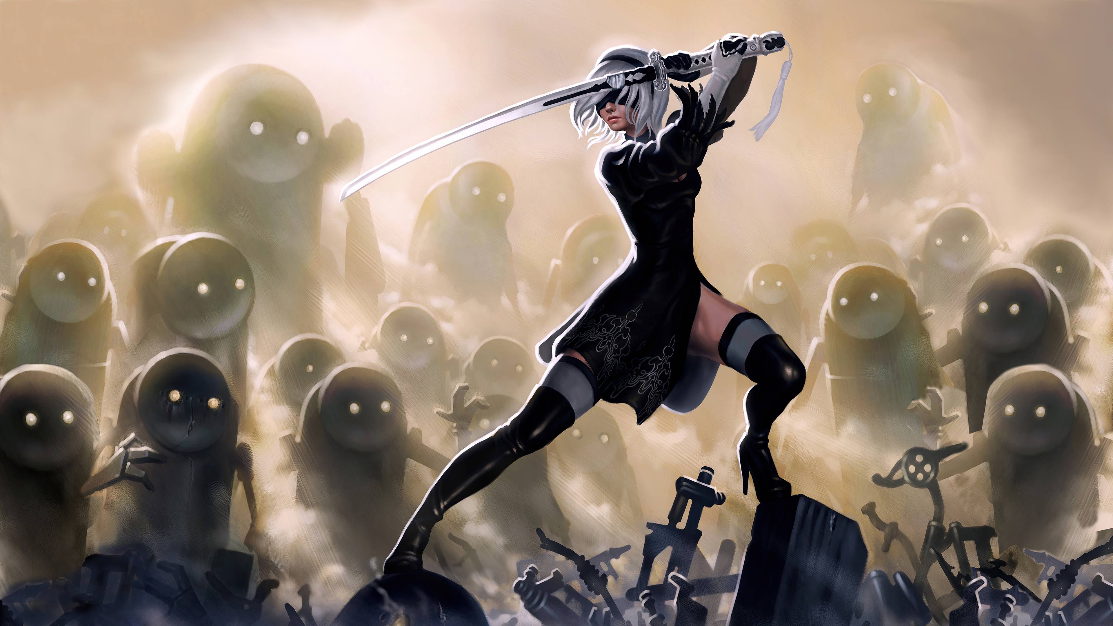 Yorha 2b Wallpapers - Top Free Yorha 2b Backgrounds - WallpaperAccess