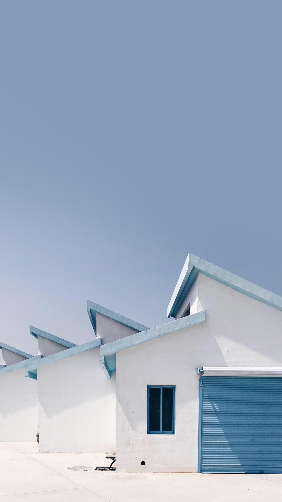 Blue House Wallpapers - Top Free Blue House Backgrounds - WallpaperAccess