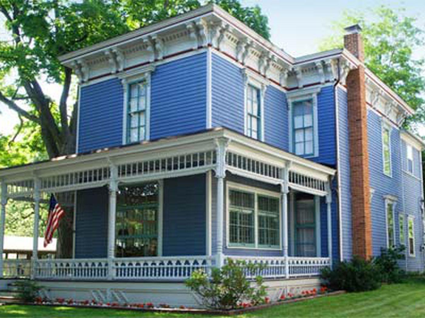 Blue House Wallpapers - Top Free Blue House Backgrounds - WallpaperAccess