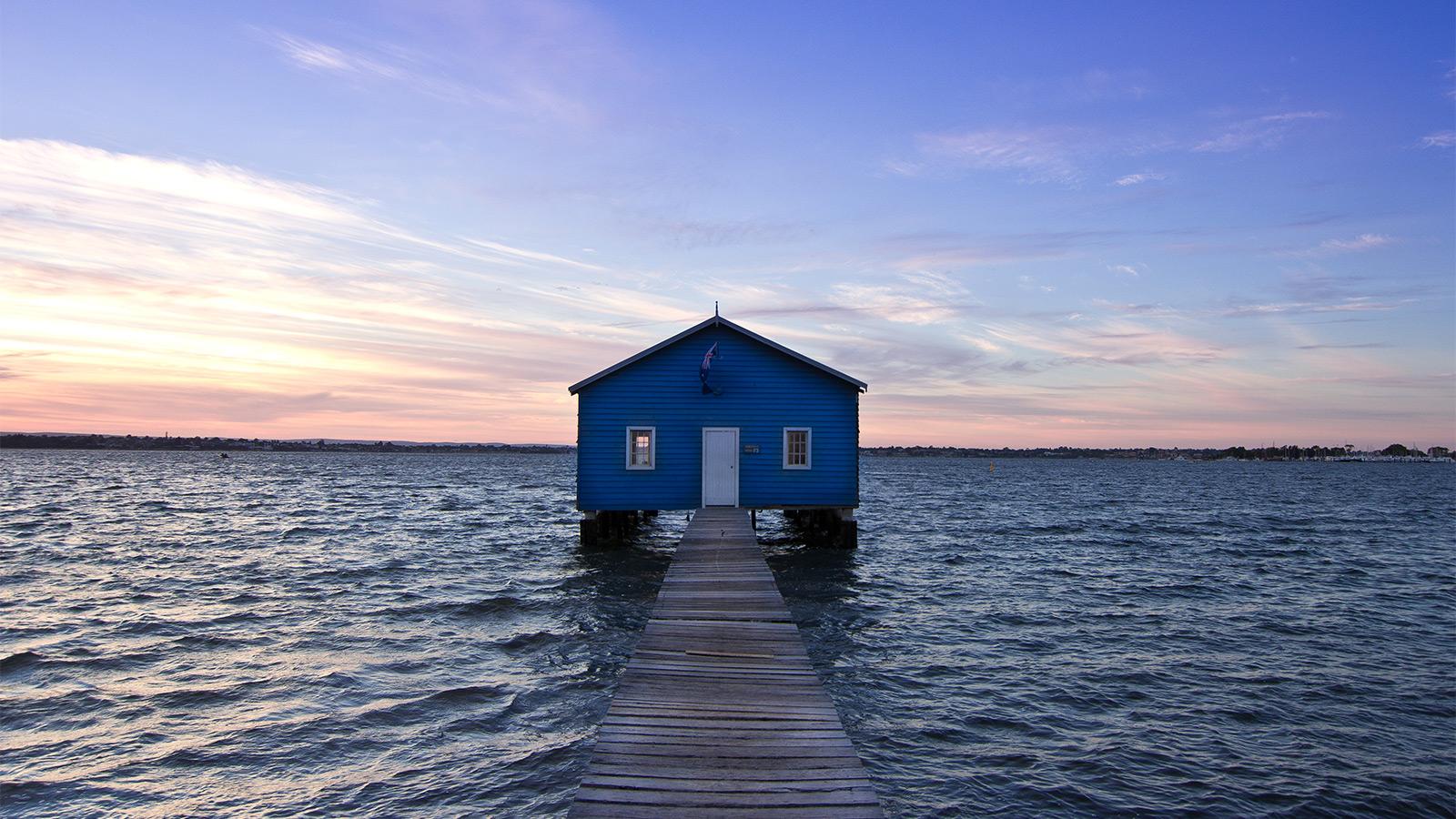 Blue House Wallpapers - Top Free Blue House Backgrounds - WallpaperAccess