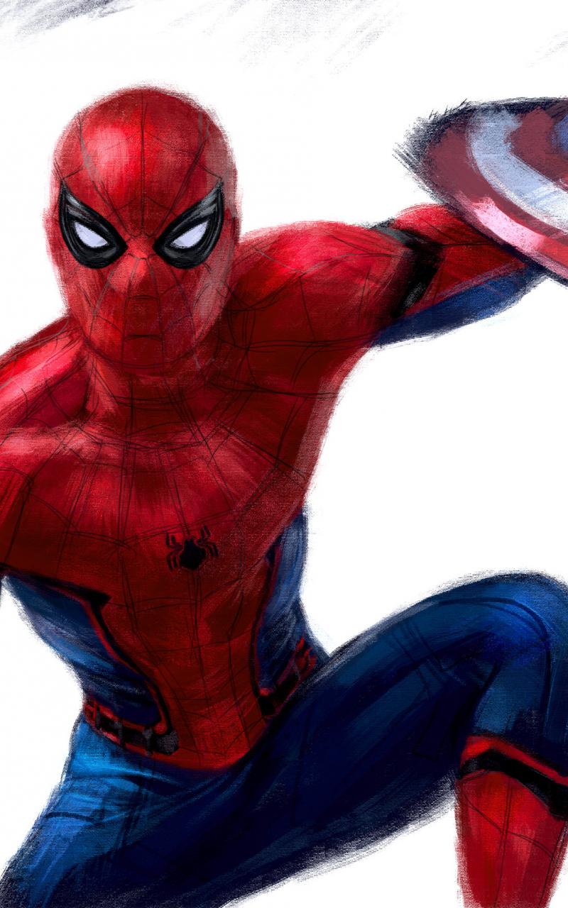 Spider Man Drawing Wallpapers - Top Free Spider Man Drawing Backgrounds ...